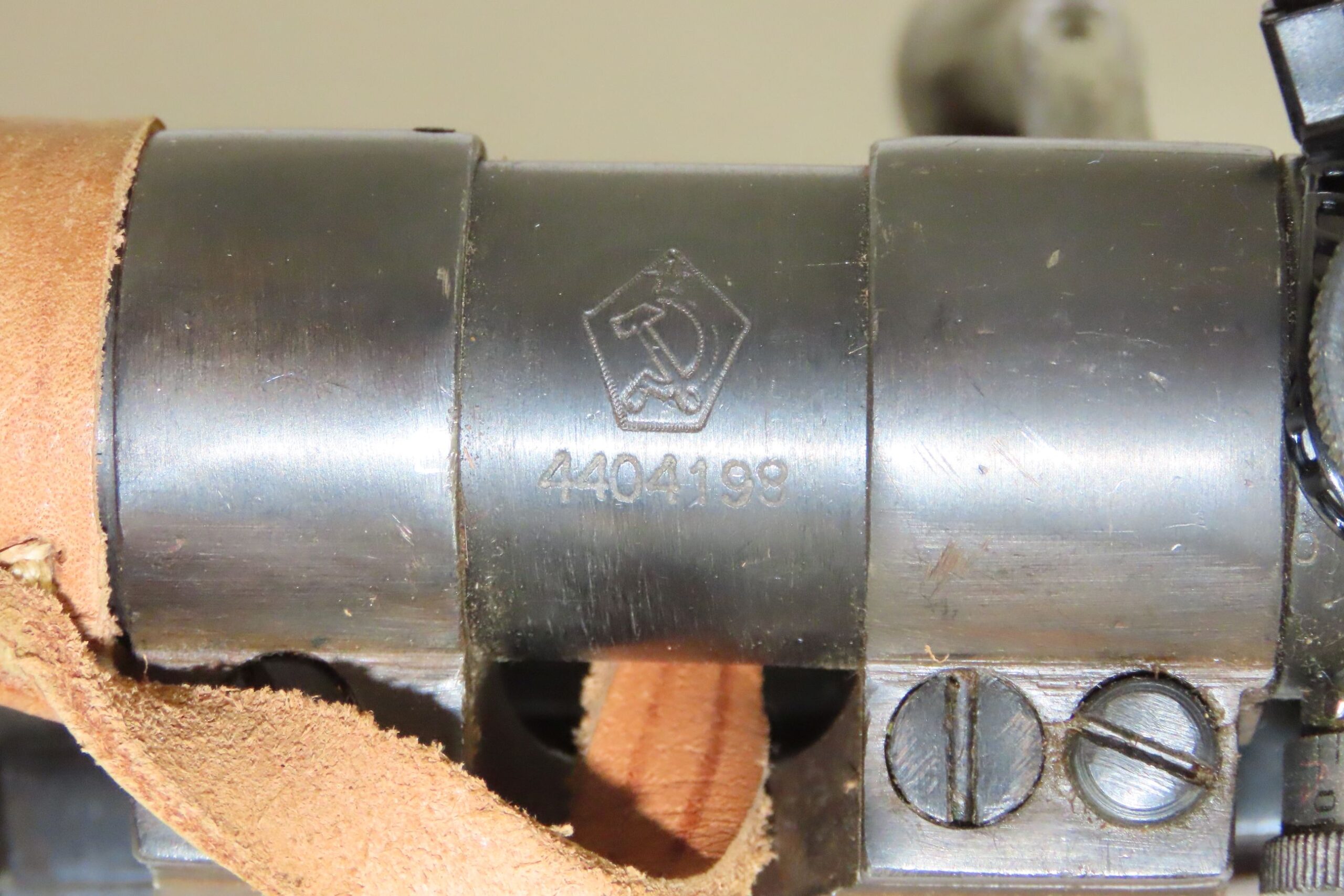 Soviet Izhevsk M91 30 Bolt Action Sniper Rifle with Scope 9.9 C ...