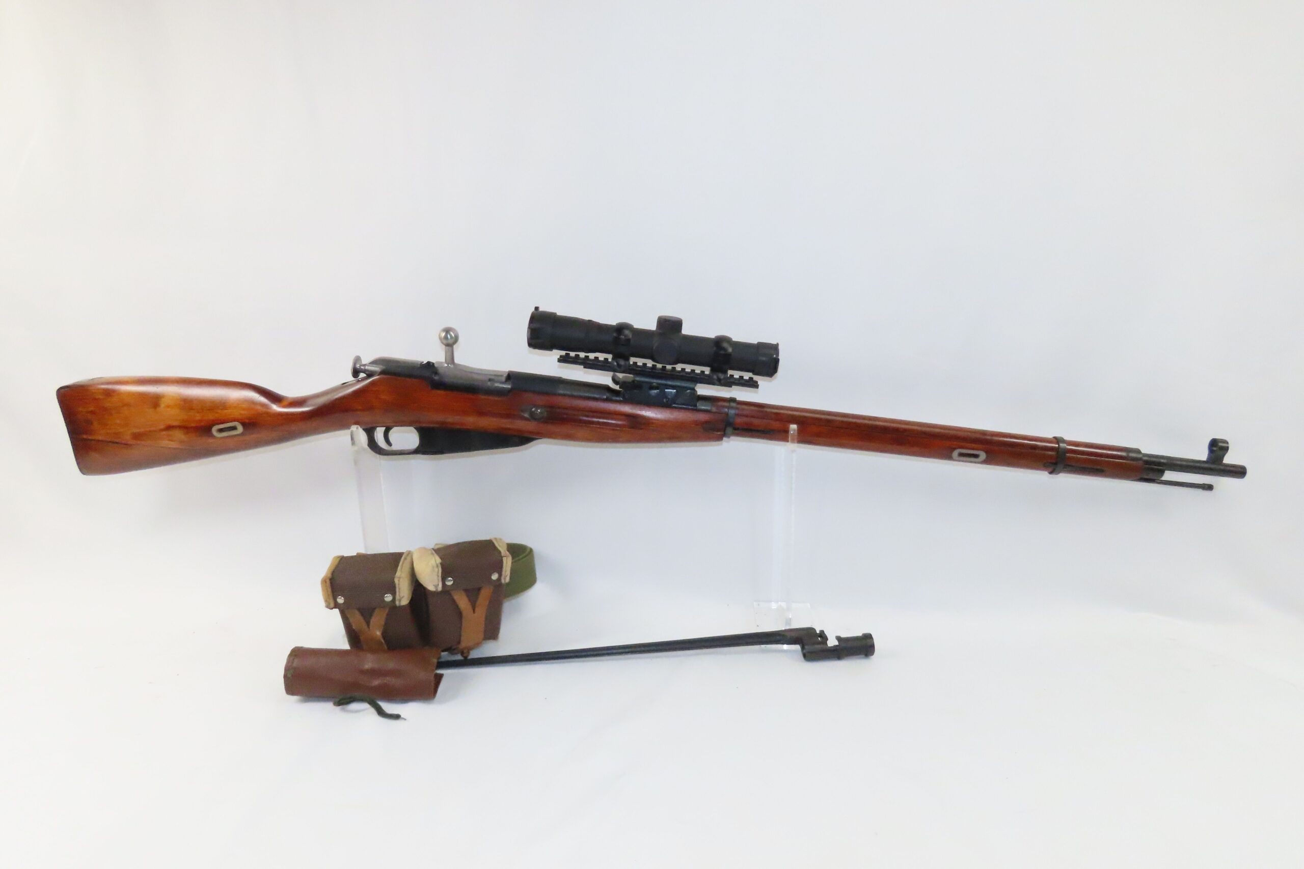 Soviet Izhevsk Model 1891 30 Rifle with Scope 1.11 C&RAntique002 ...