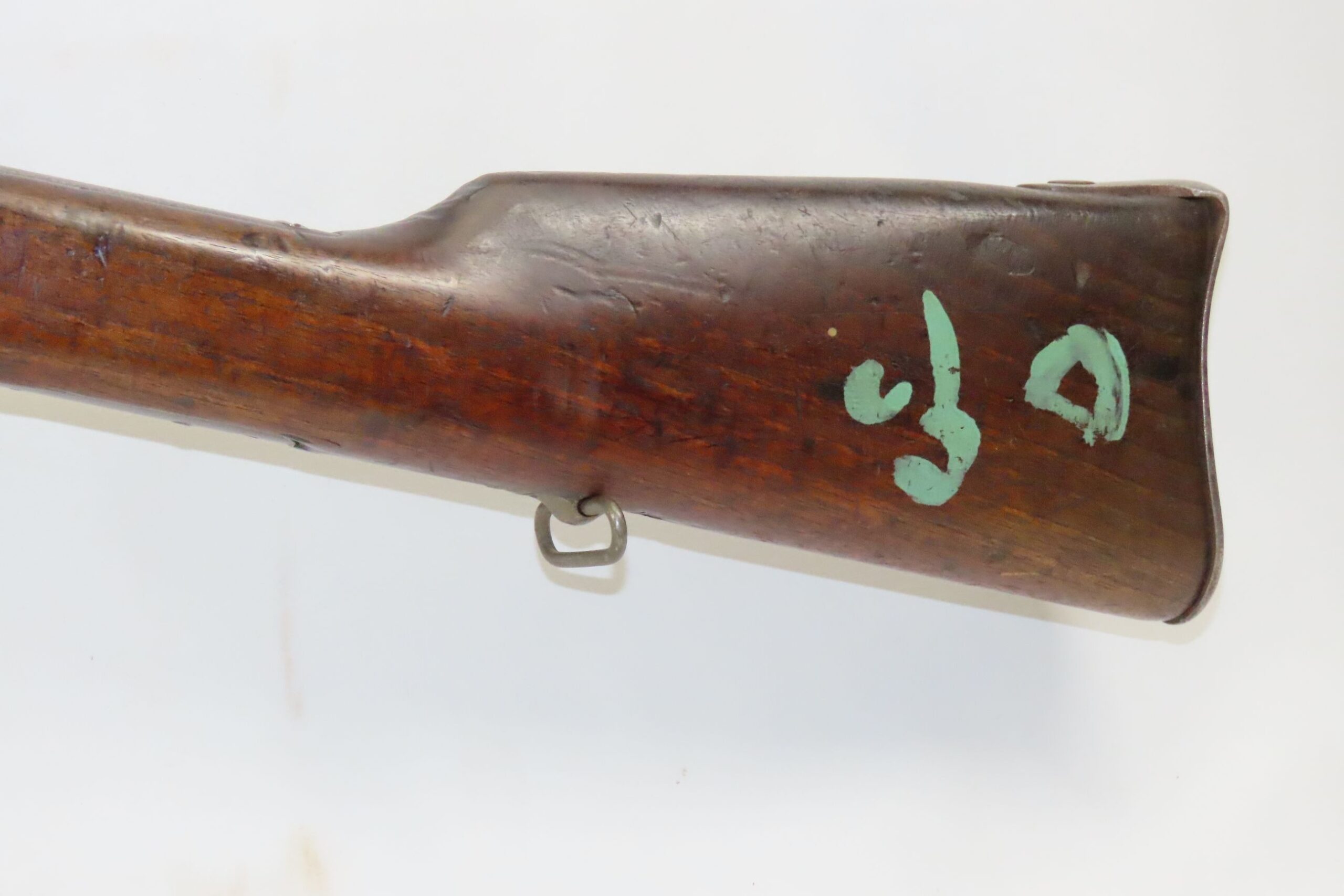 Turkish marked E. Remington & Sons Rolling Block Military Rifle 12.19 C ...