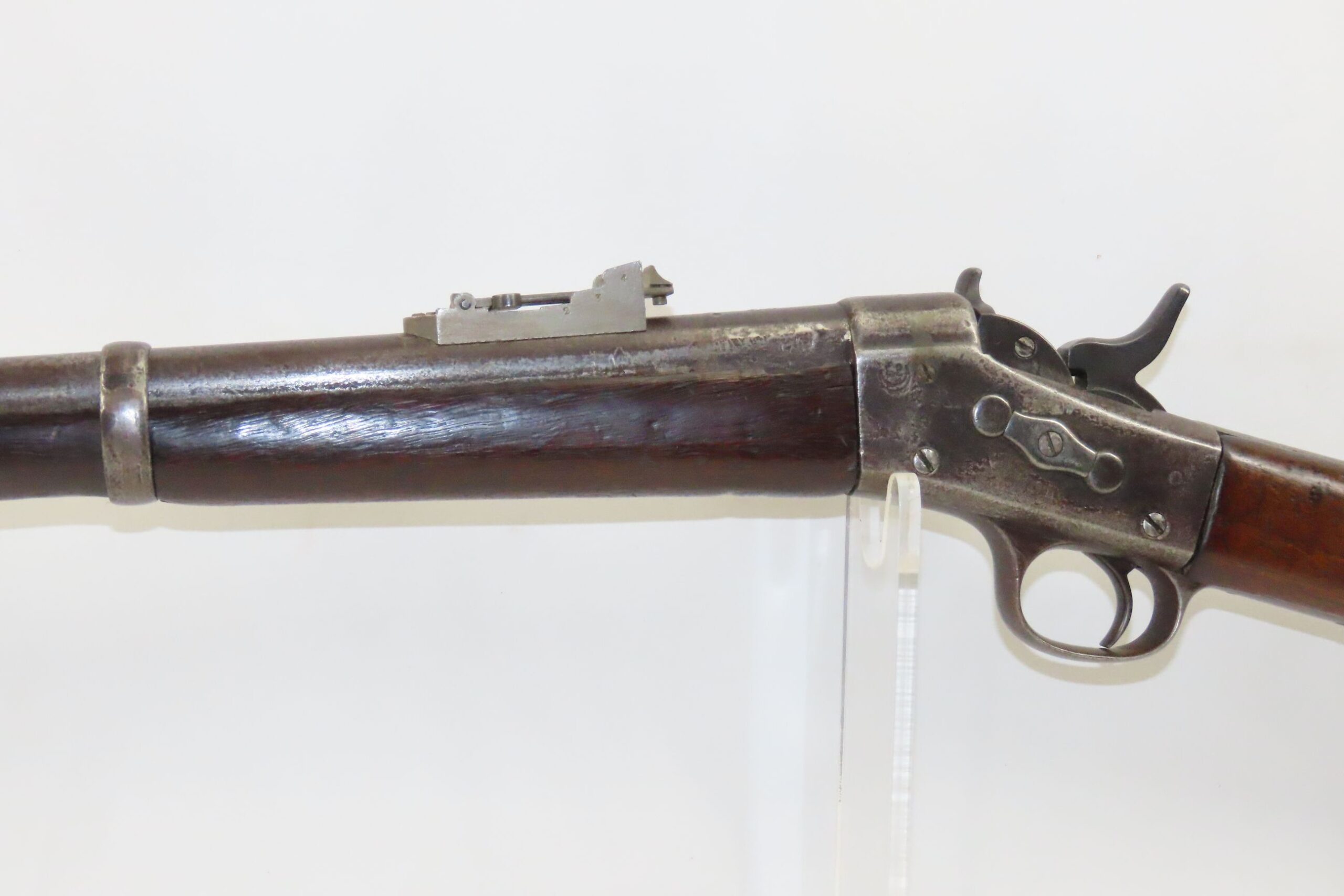 Turkish marked E. Remington & Sons Rolling Block Military Rifle 12.19 C ...