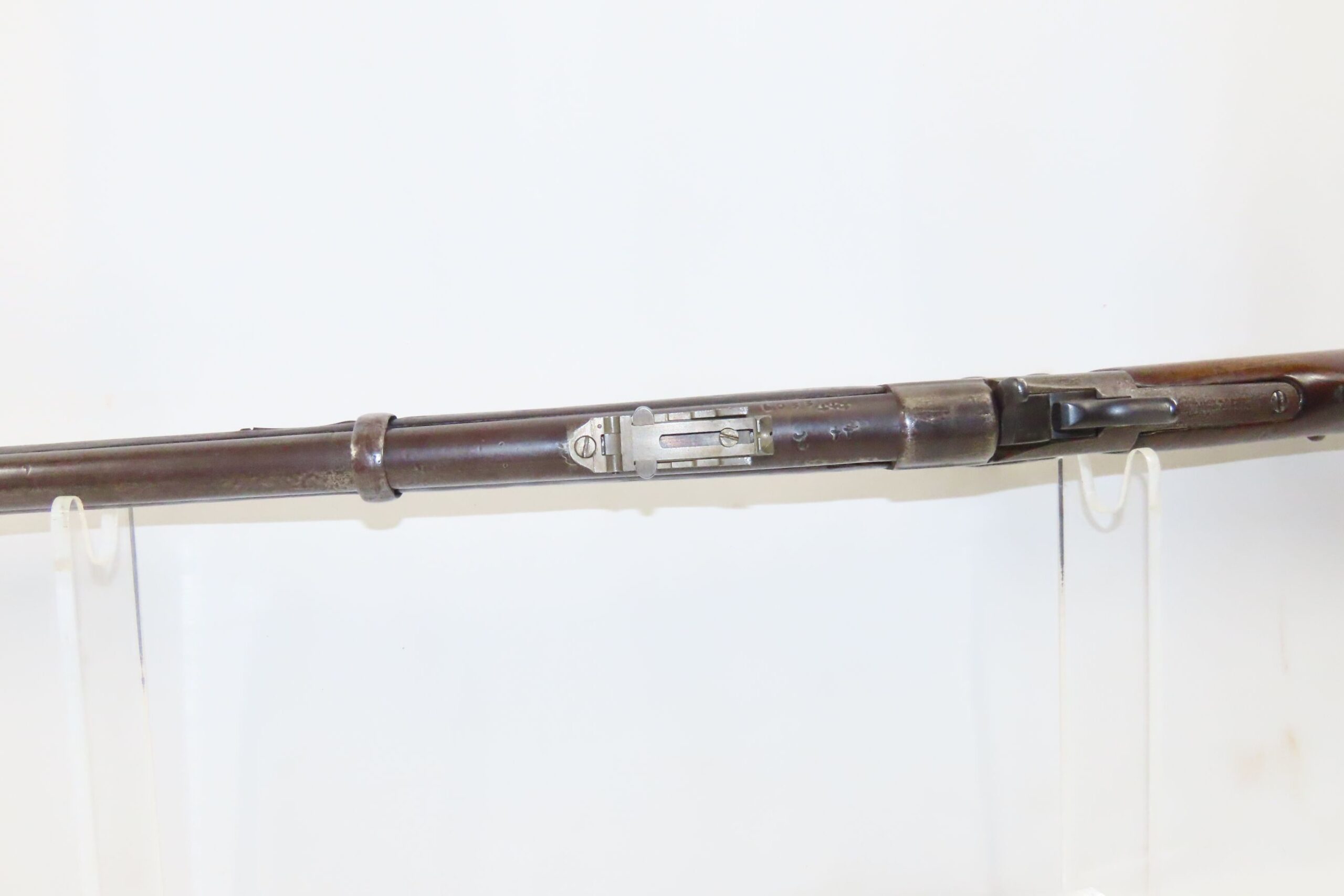 Turkish marked E. Remington & Sons Rolling Block Military Rifle 12.19 C ...