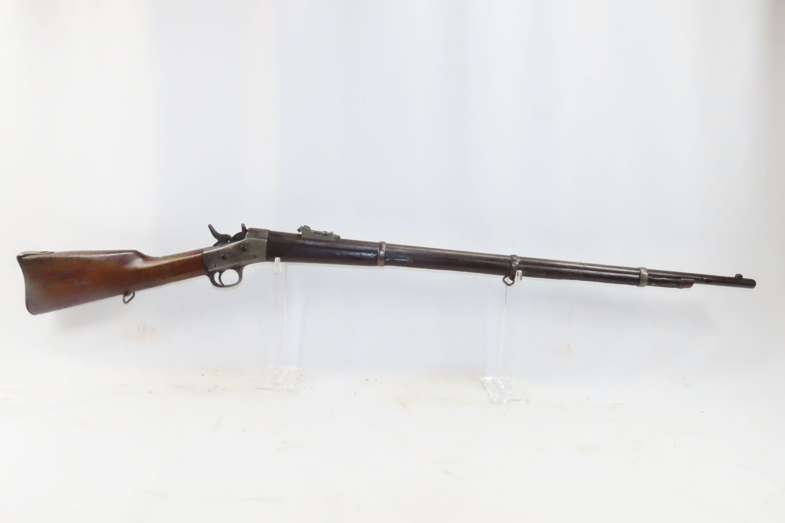 Turkish marked E. Remington & Sons Rolling Block Military Rifle 12.19 C ...