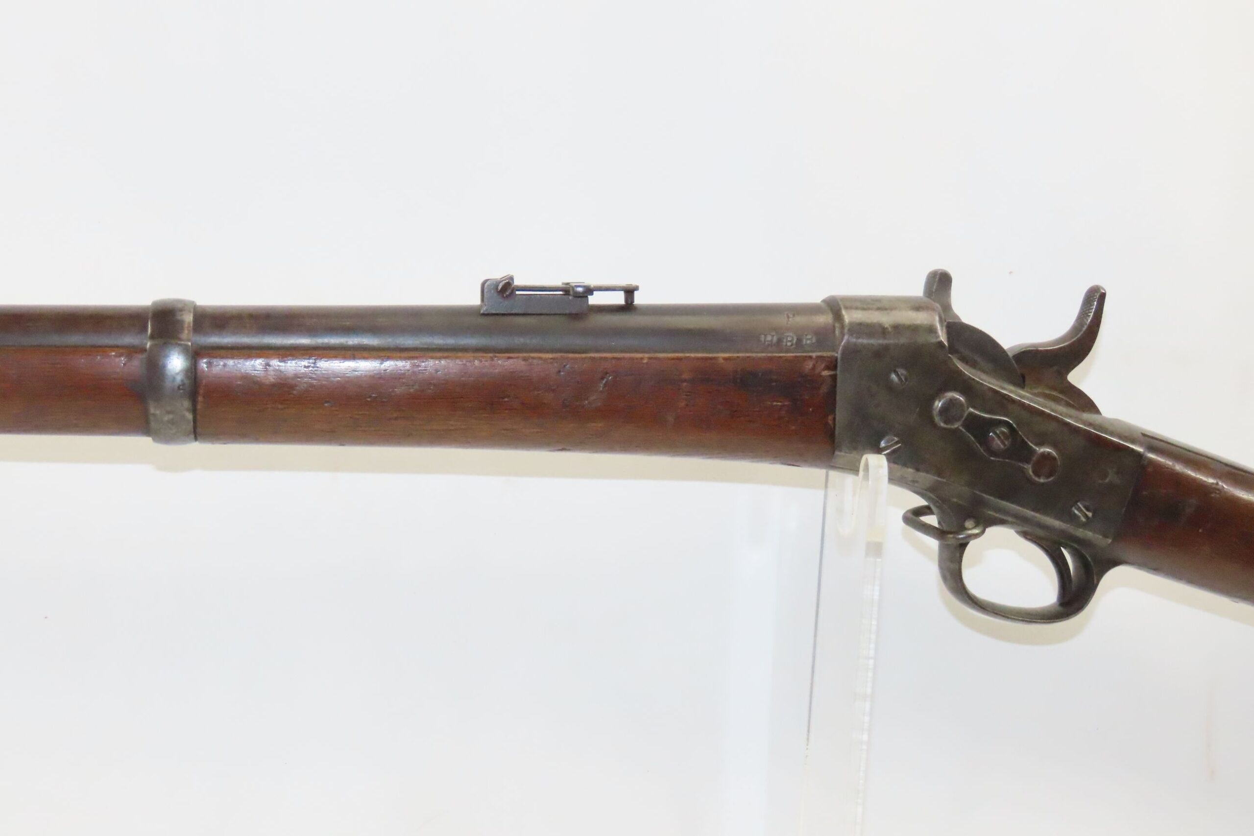 U.S. Springfield Model 1870 Navy Rolling Block Rifle 12.19 C ...