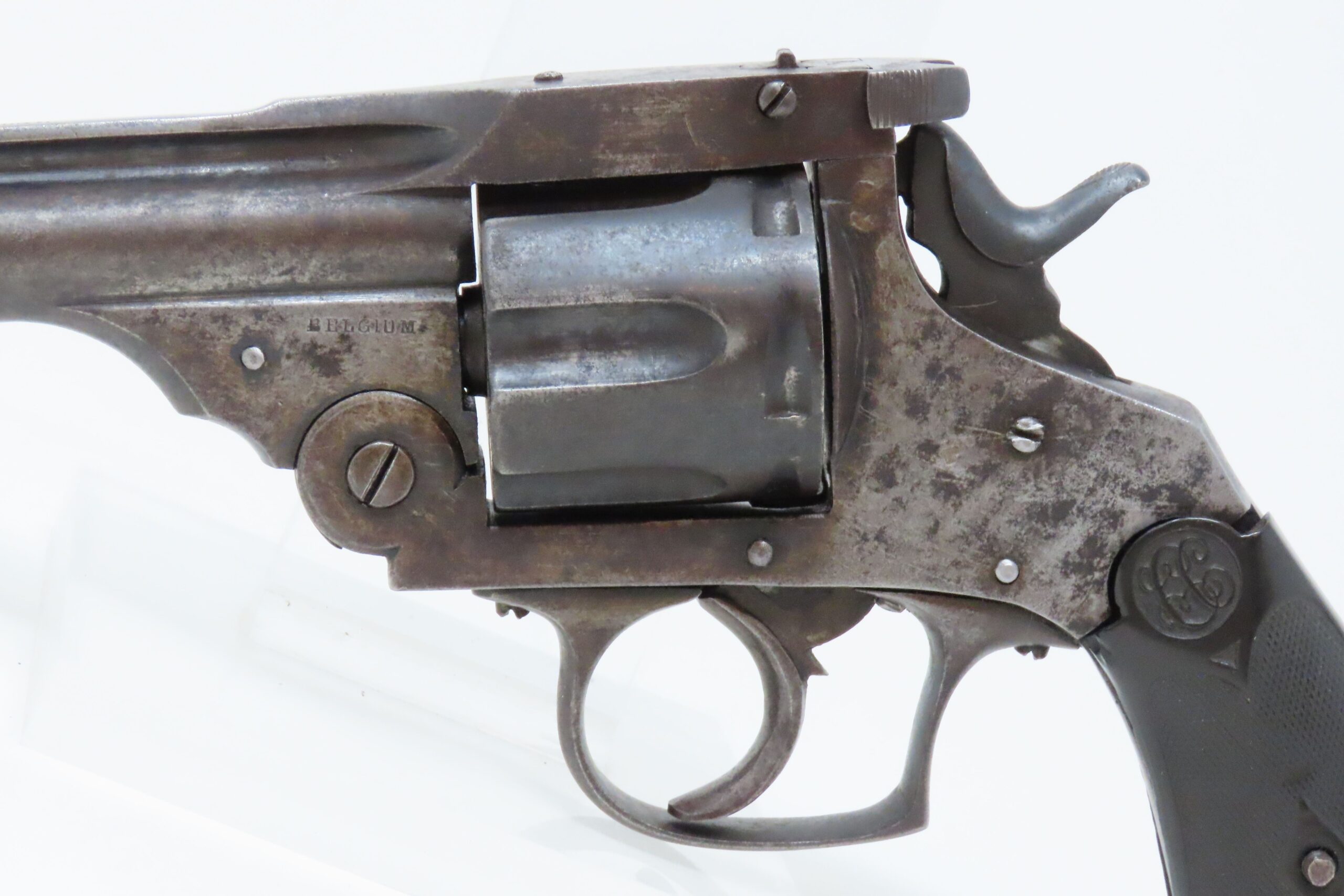 Belgian Copy of a Smith & Wesson Top Break Revolver 1.17 C&RAntique004 ...