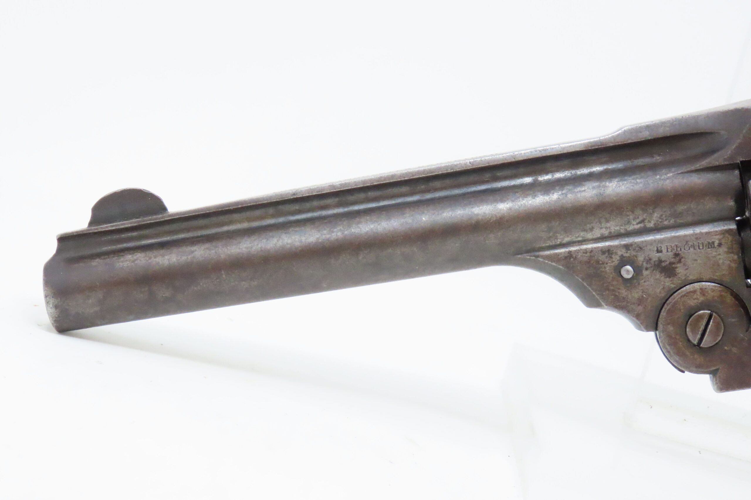 Belgian Copy of a Smith & Wesson Top Break Revolver 1.17 C&RAntique005 ...