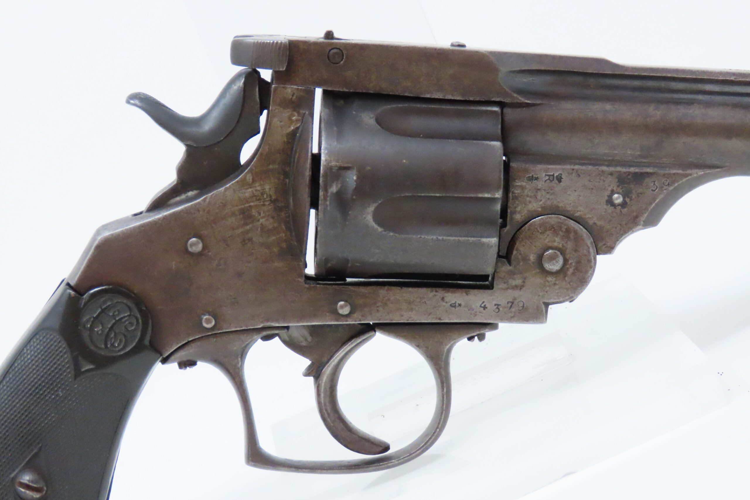 Belgian Copy of a Smith & Wesson Top Break Revolver 1.17 C&RAntique020 ...