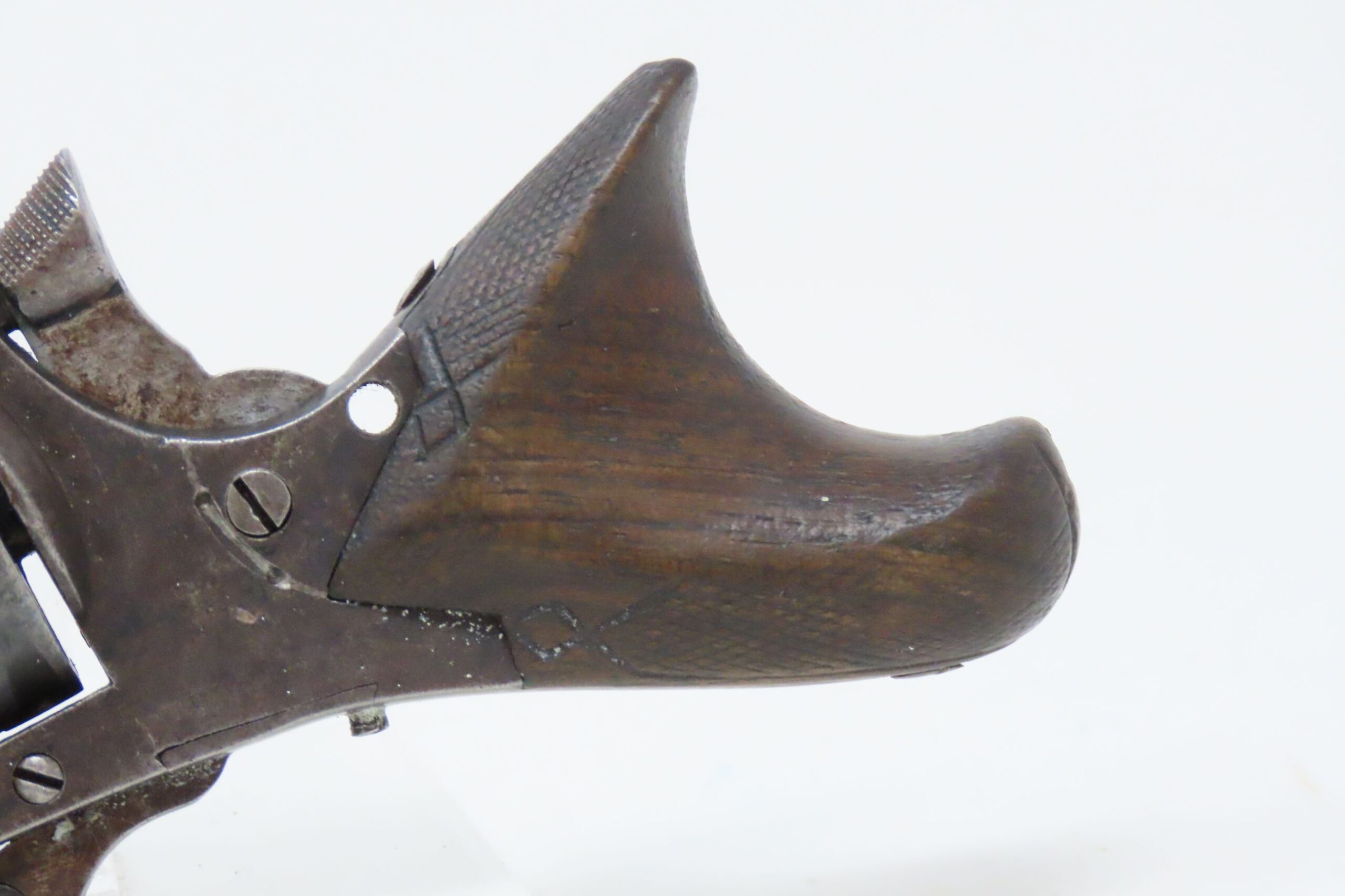 Belgian Double Action Folding Trigger Revolver 2.1 C&RAntique007 ...