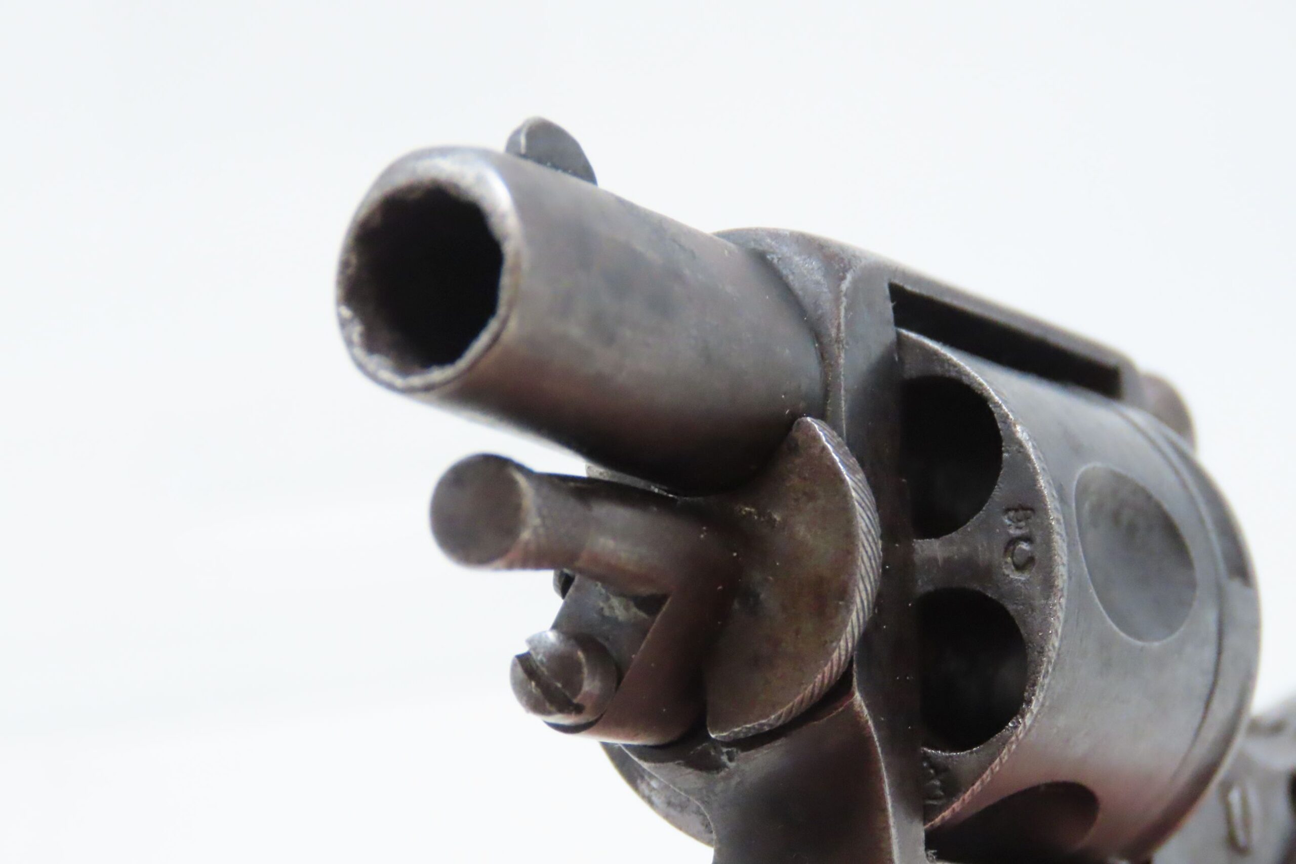 Belgian Double Action Folding Trigger Revolver 2.1 C&RAntique013 ...