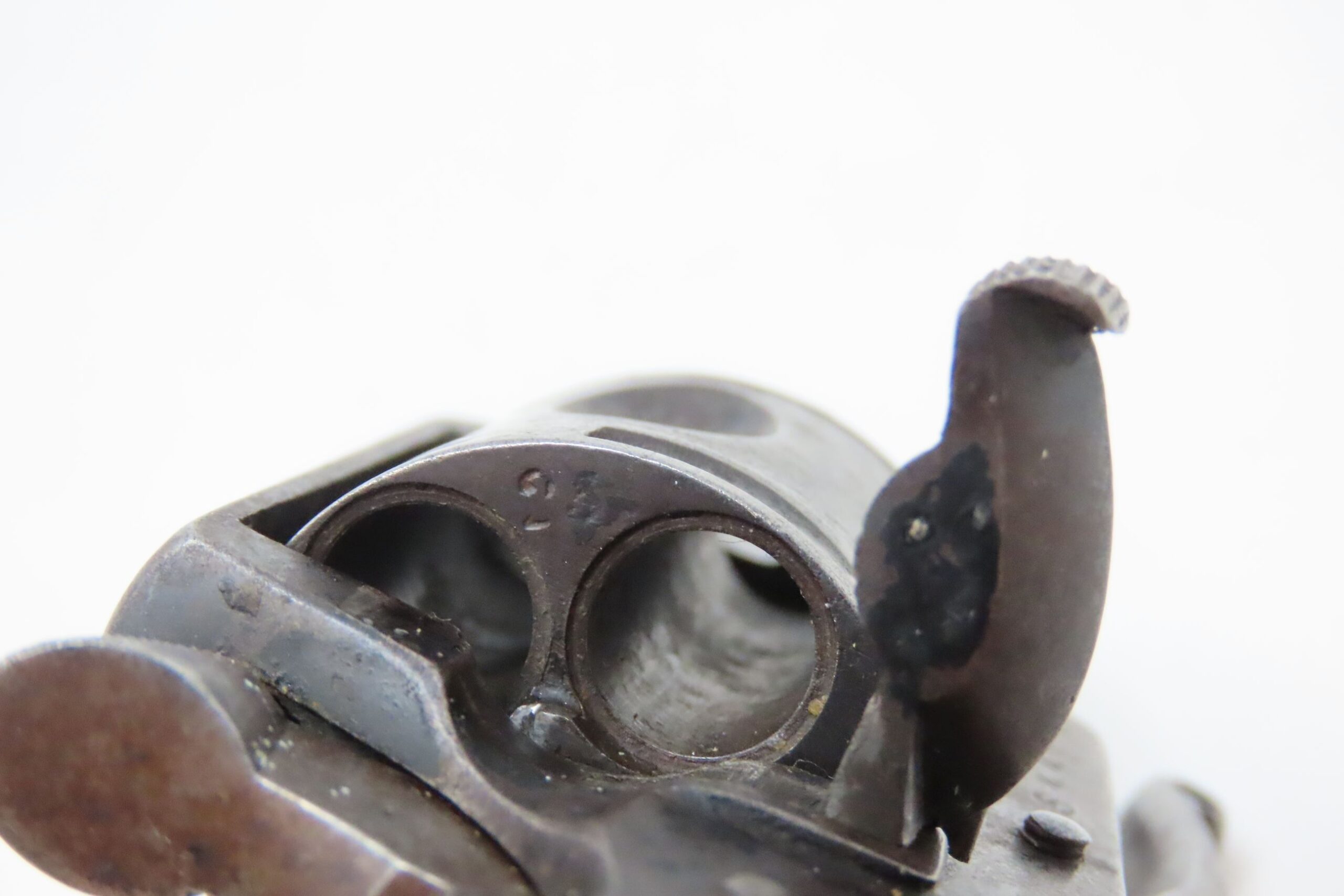Belgian Double Action Folding Trigger Revolver 2.1 C&RAntique018 ...