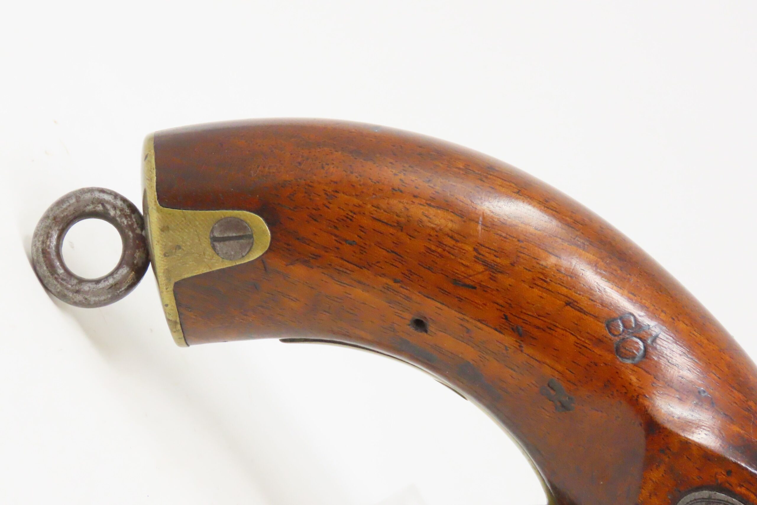 British Pattern 1842 Sea Service Pistol with Rifled Barrel 1.18 C ...