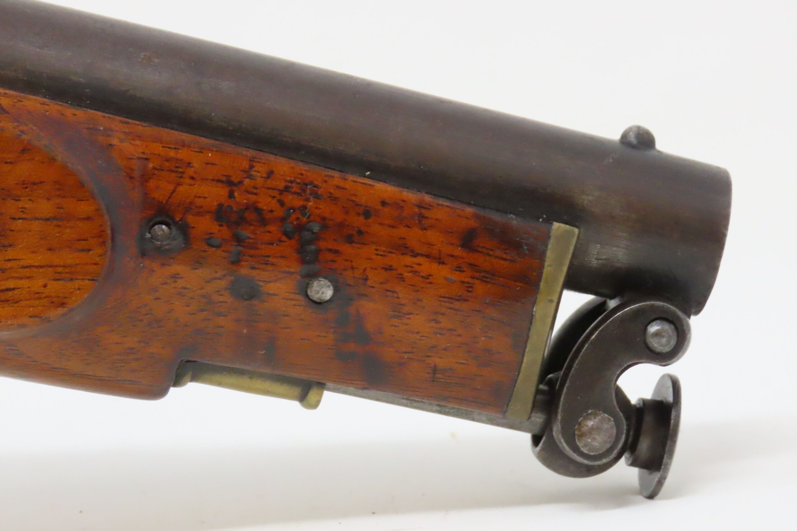 British Pattern 1842 Sea Service Pistol with Rifled Barrel 1.18 C ...
