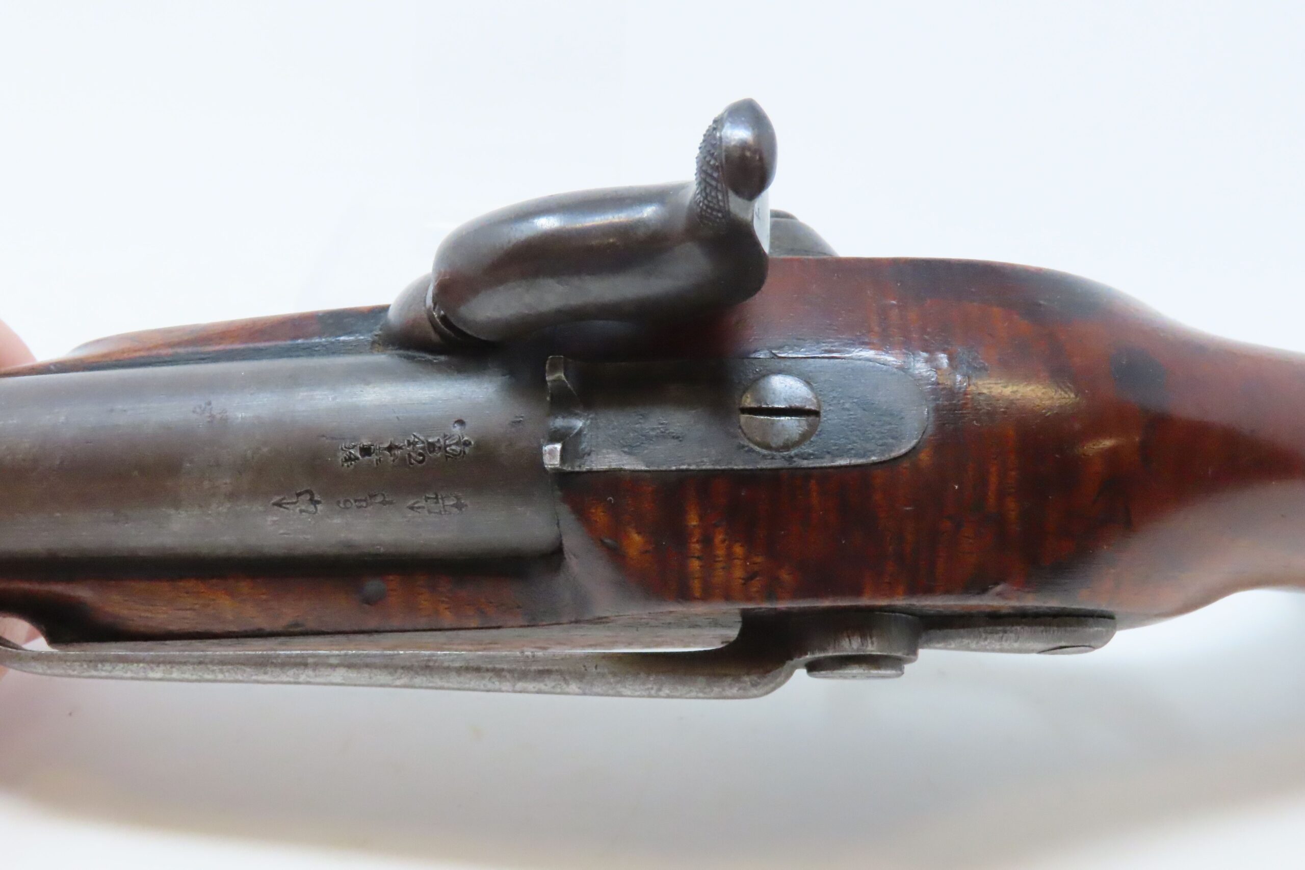 British Pattern 1842 Sea Service Pistol with Rifled Barrel 1.18 C ...