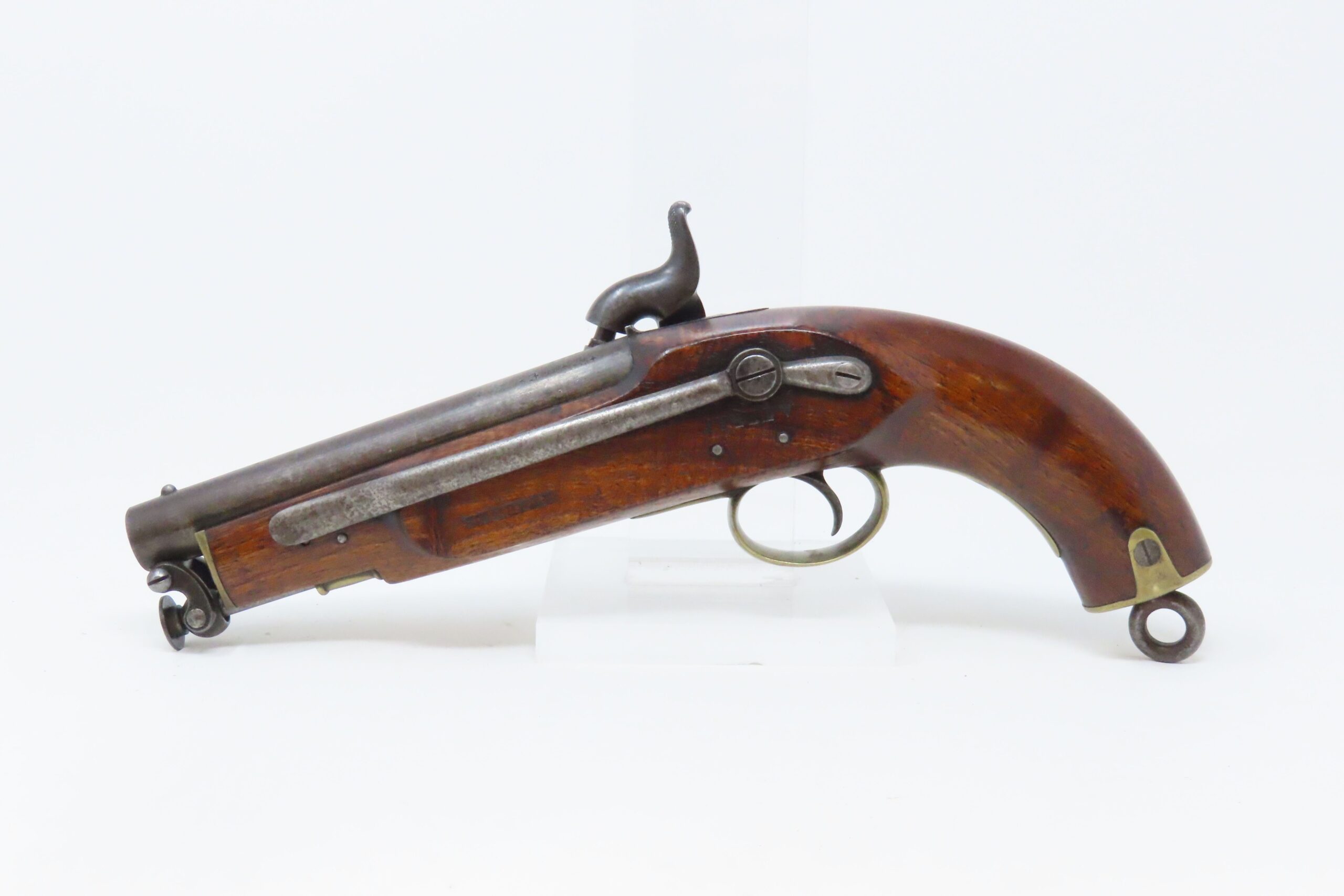 British Pattern 1842 Sea Service Pistol with Rifled Barrel 1.18 C ...