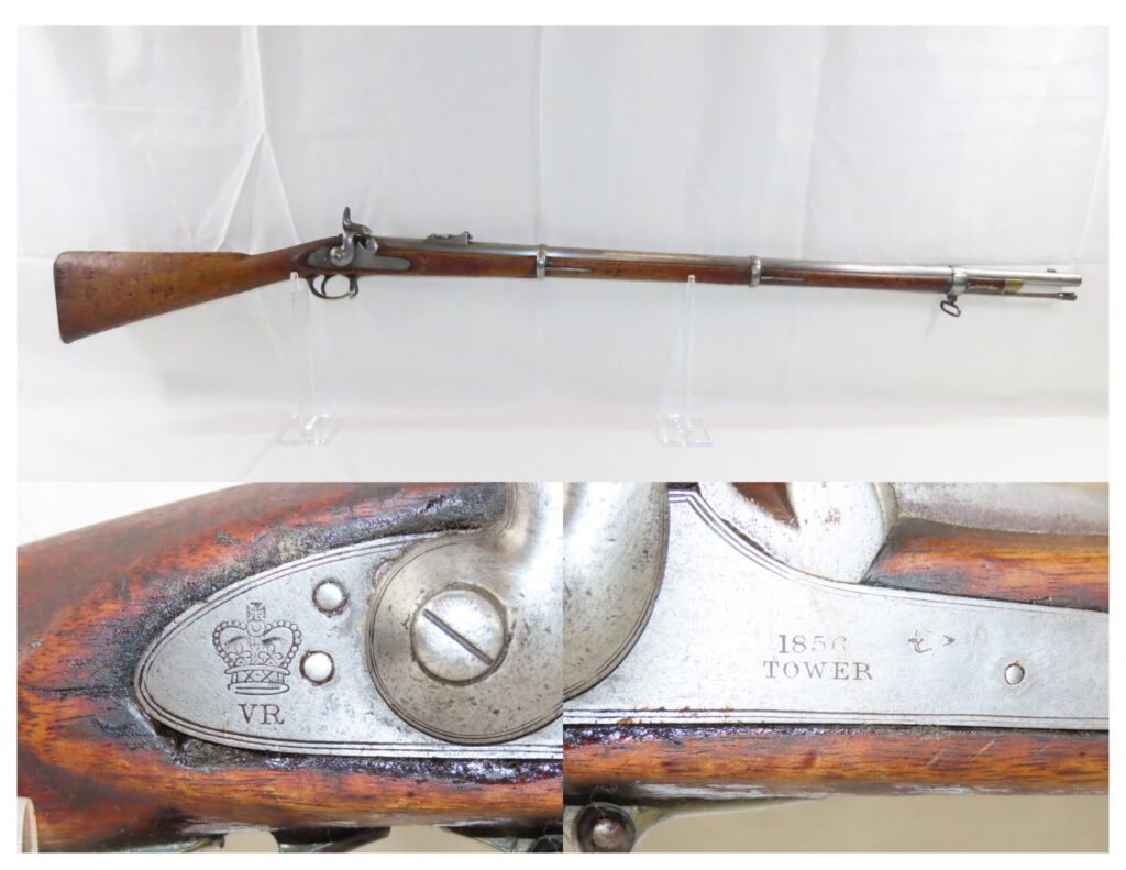 British Pattern 1853 Enfield Rifle Musket 11.17 C&RAntique001 ...