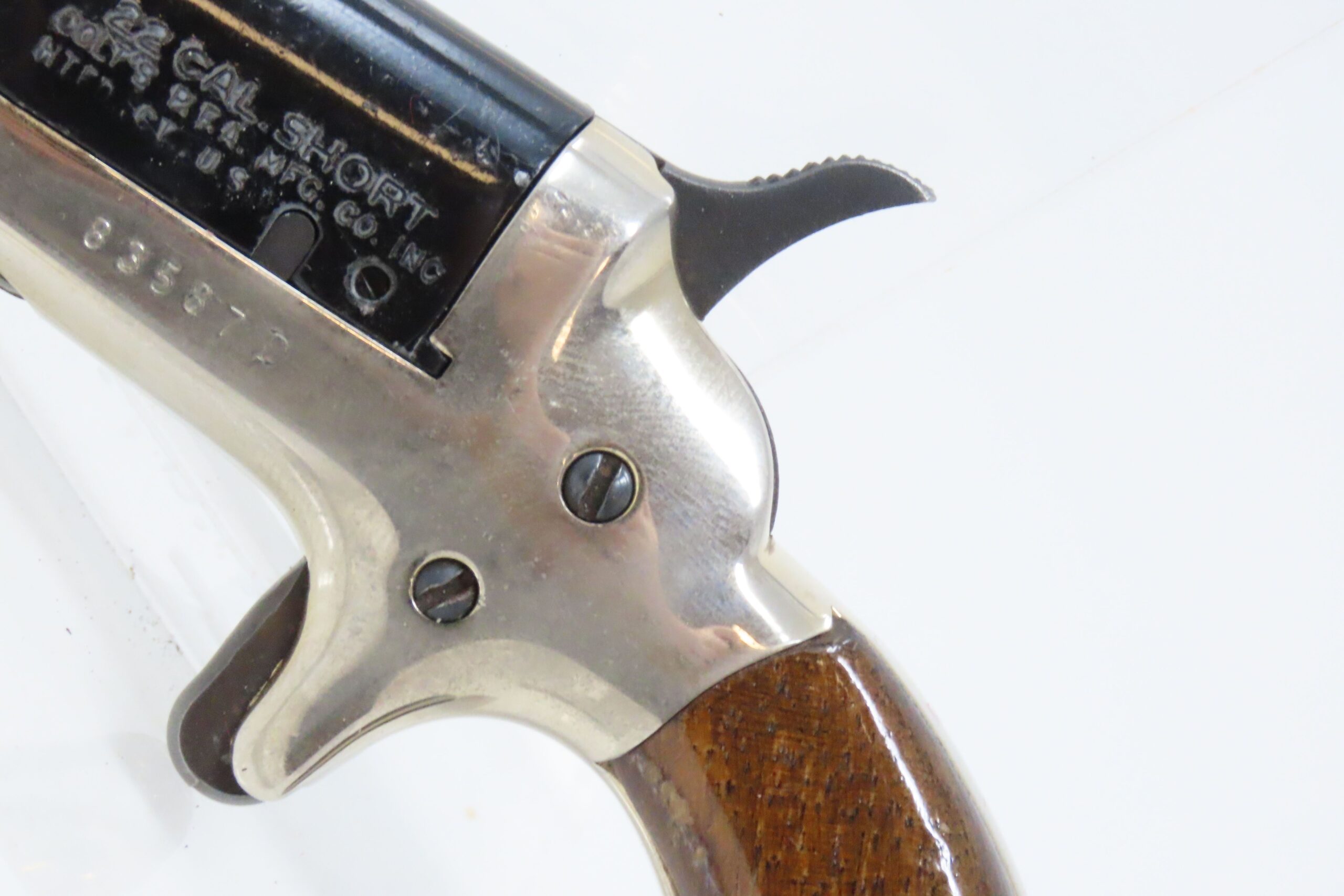 Cased Colt Fourth Model Derringer 1.18 C&RAntique008 | Ancestry Guns