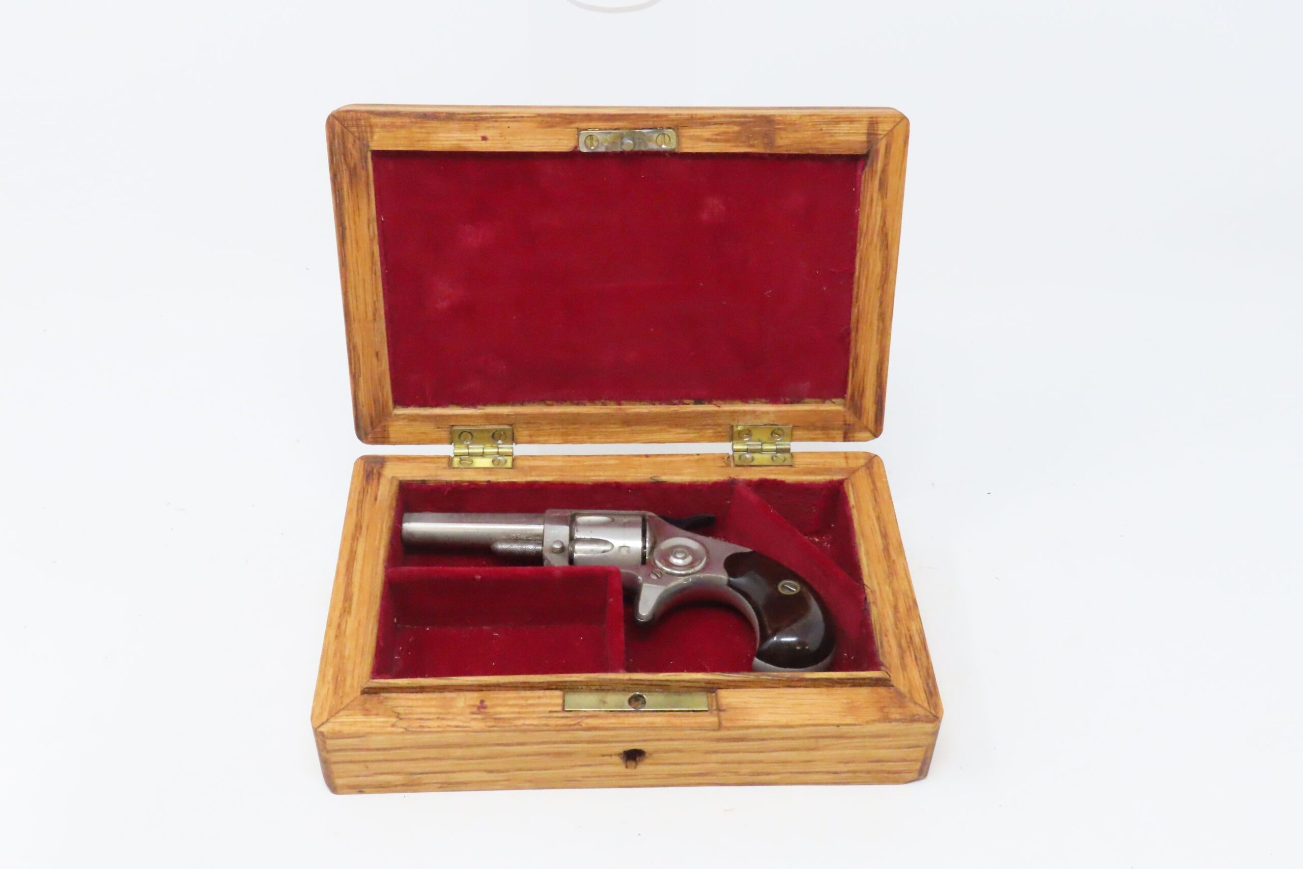 Cased Colt New Line .22 Revolver 1.31 C&RAntique002 | Ancestry Guns