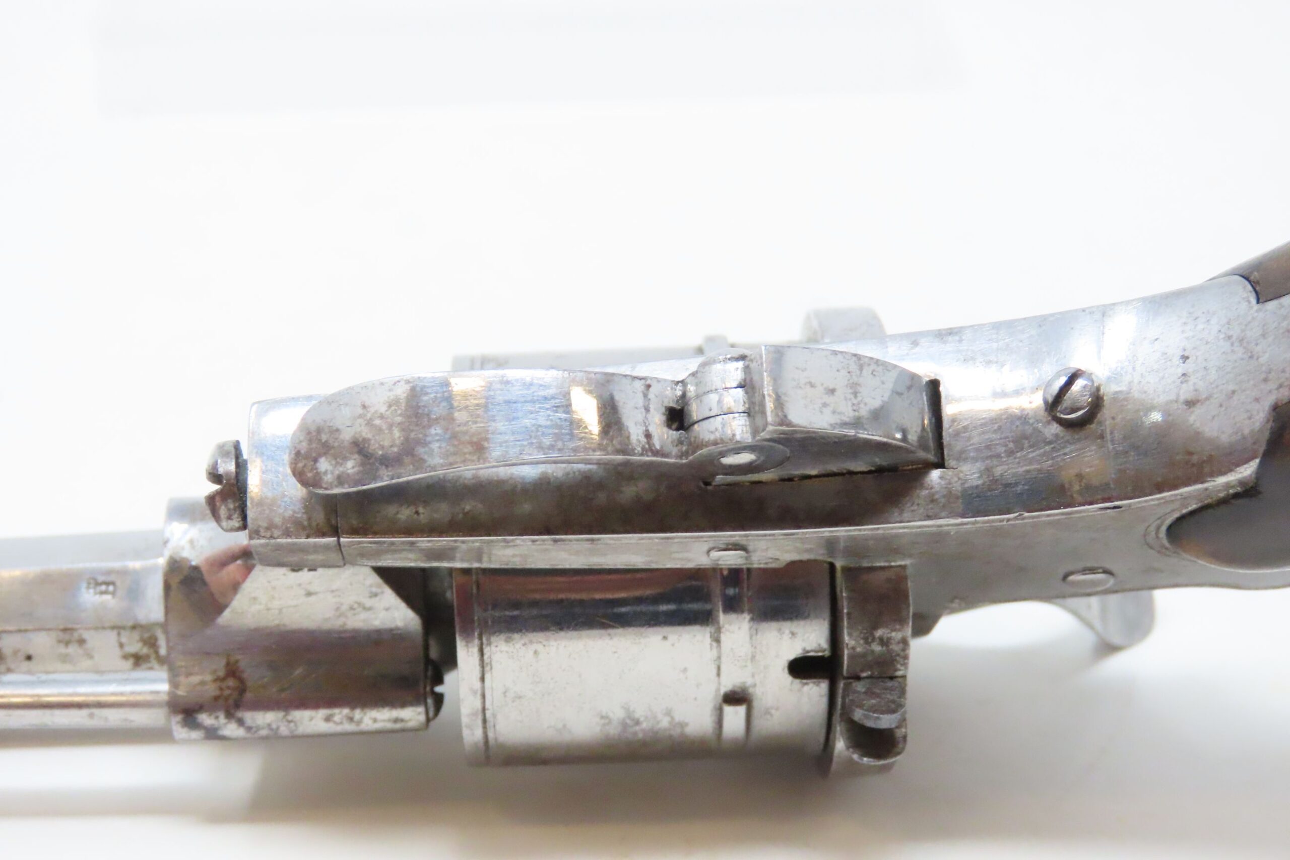 Cased ferdinand Claudin Brevete Folding Trigger Double Action Pinfire ...