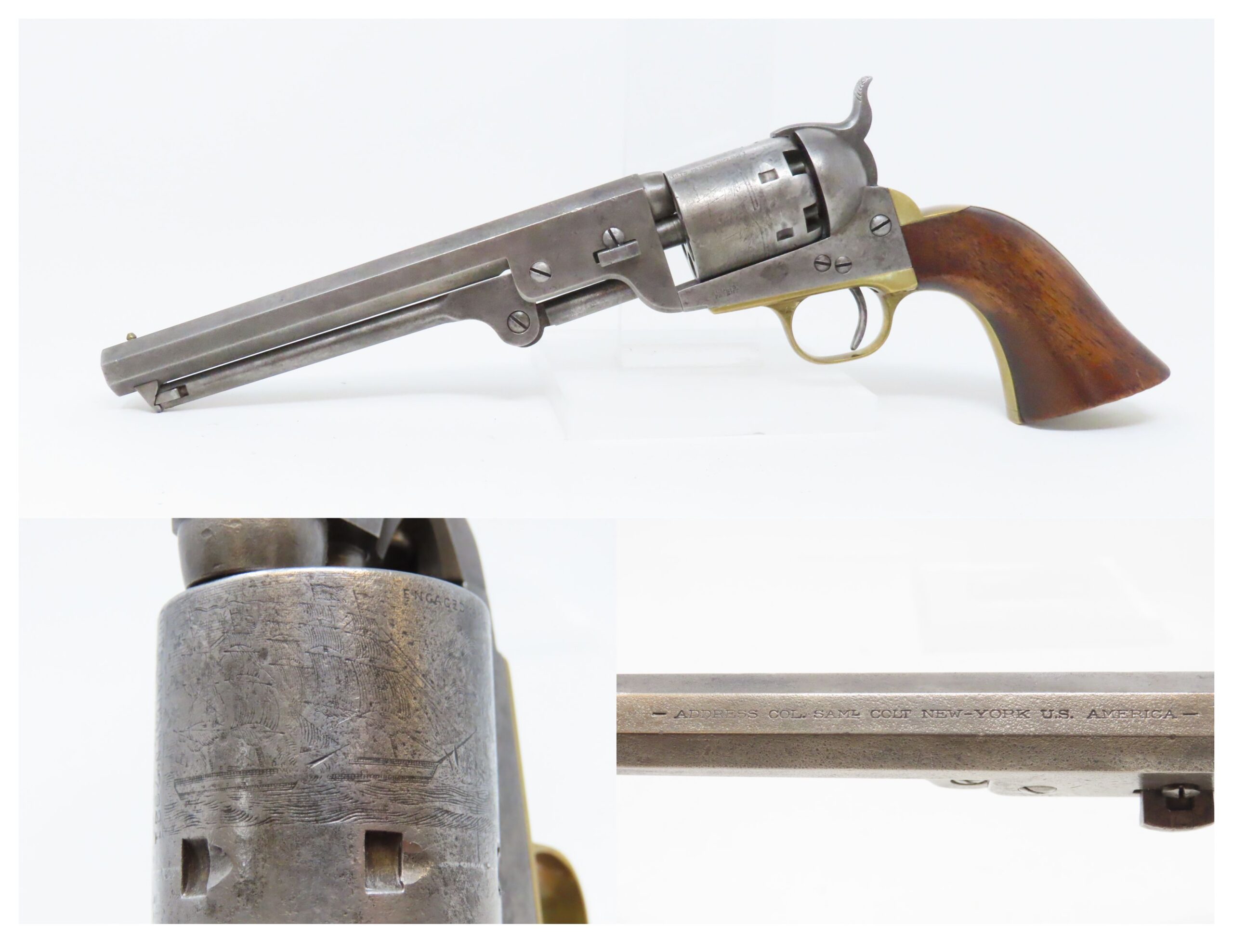 Colt Model 1851 Navy Revolver 1.11 C&RAntique001 | Ancestry Guns
