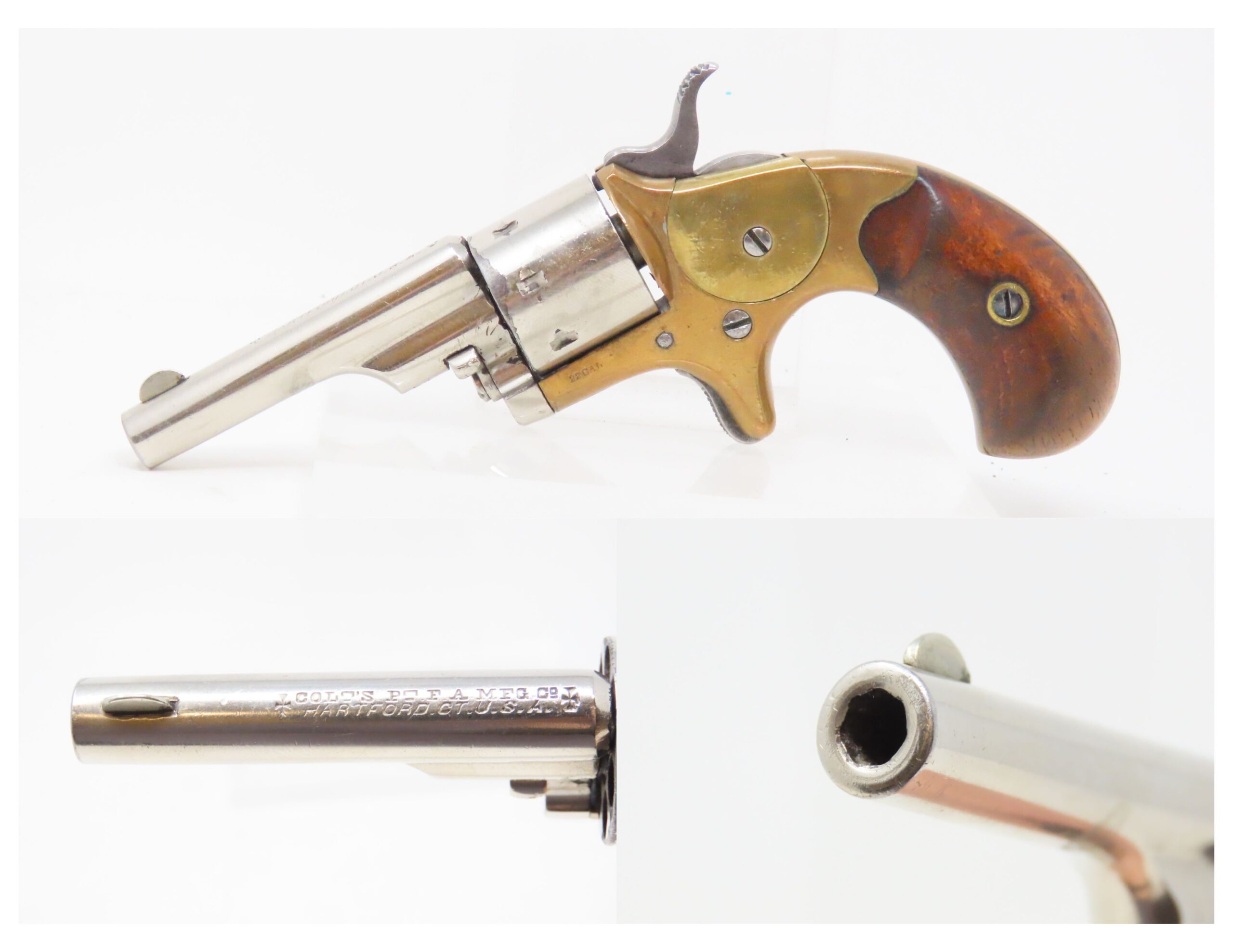 Colt Open Top Pocket Revolver 1.24 C&RAntique001 | Ancestry Guns
