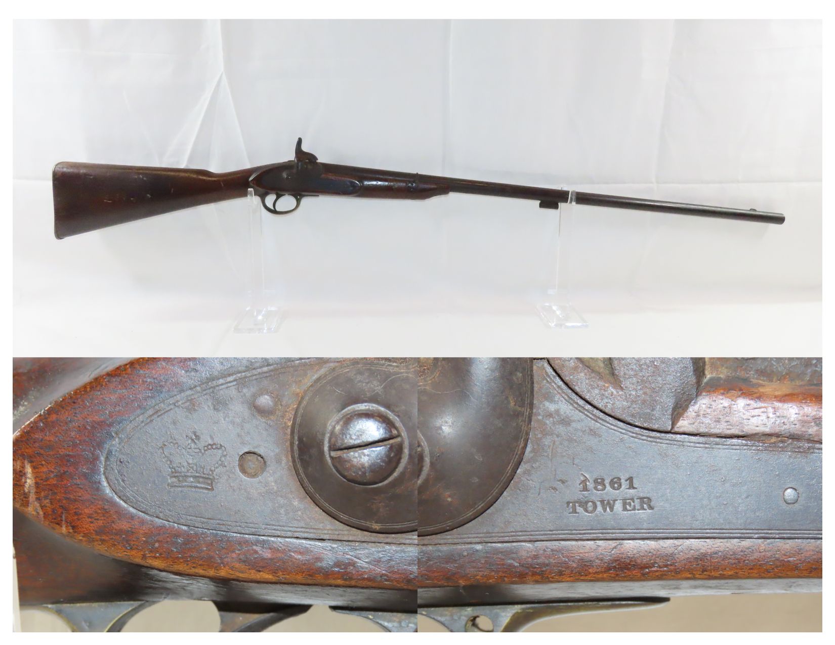 Commericial Pattern 1853 Enfield Rifle Musket Converted to Shotgun 11. ...