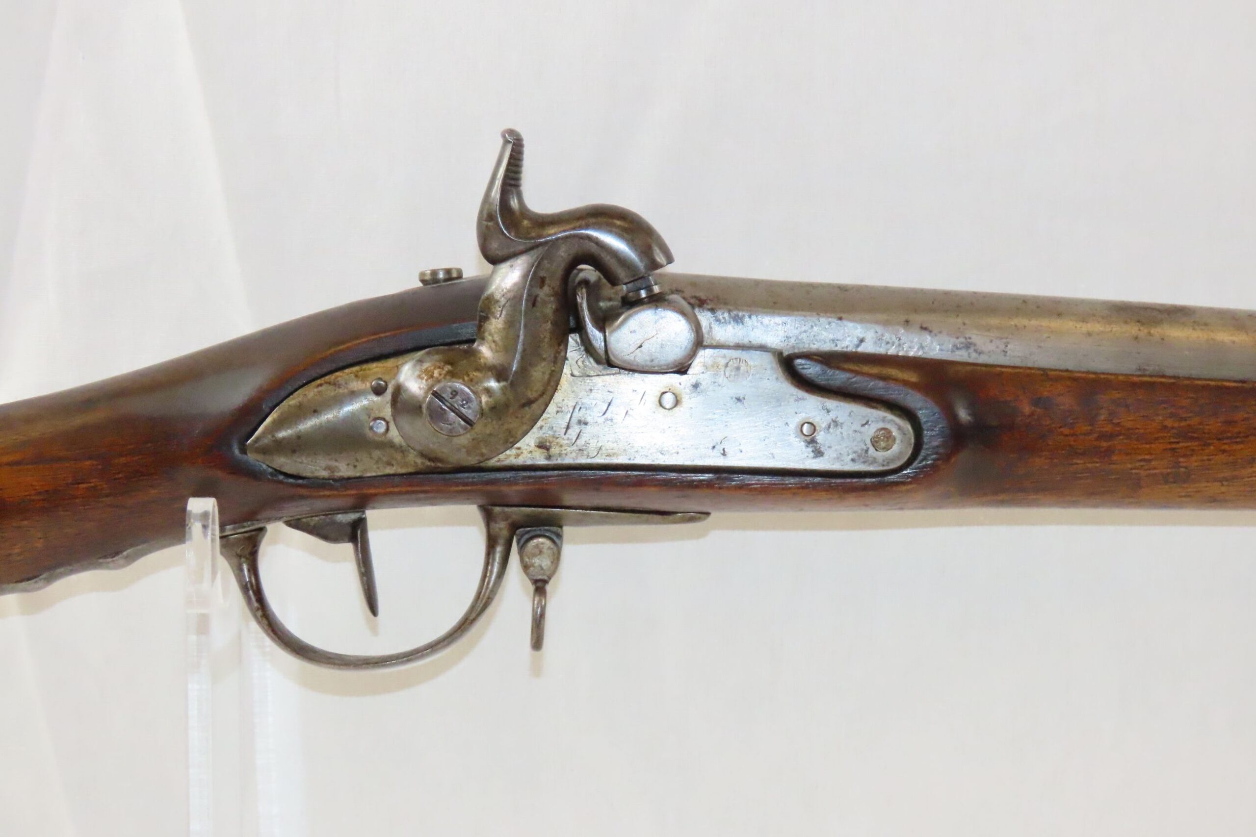 Converted French Model 1822 Rifled Musket with bayonet 7.3 C ...
