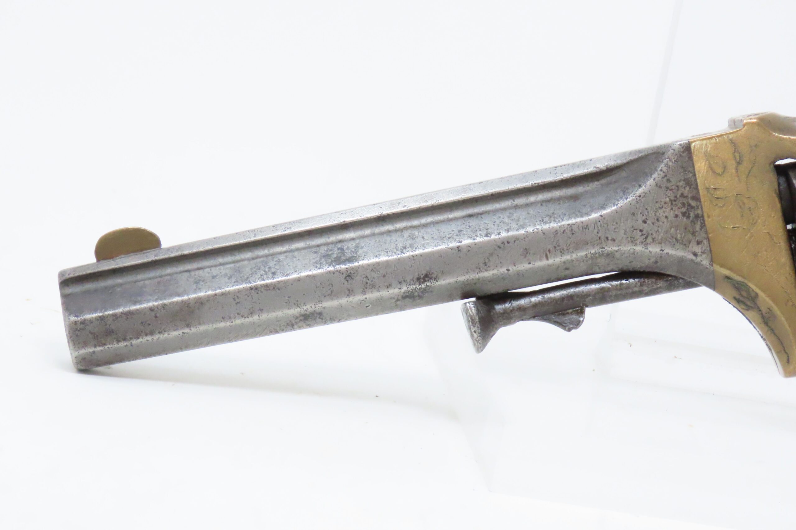 Engraved E.A. Prescott Belt MOdel Revolver 1.24 C&RAntique005 ...