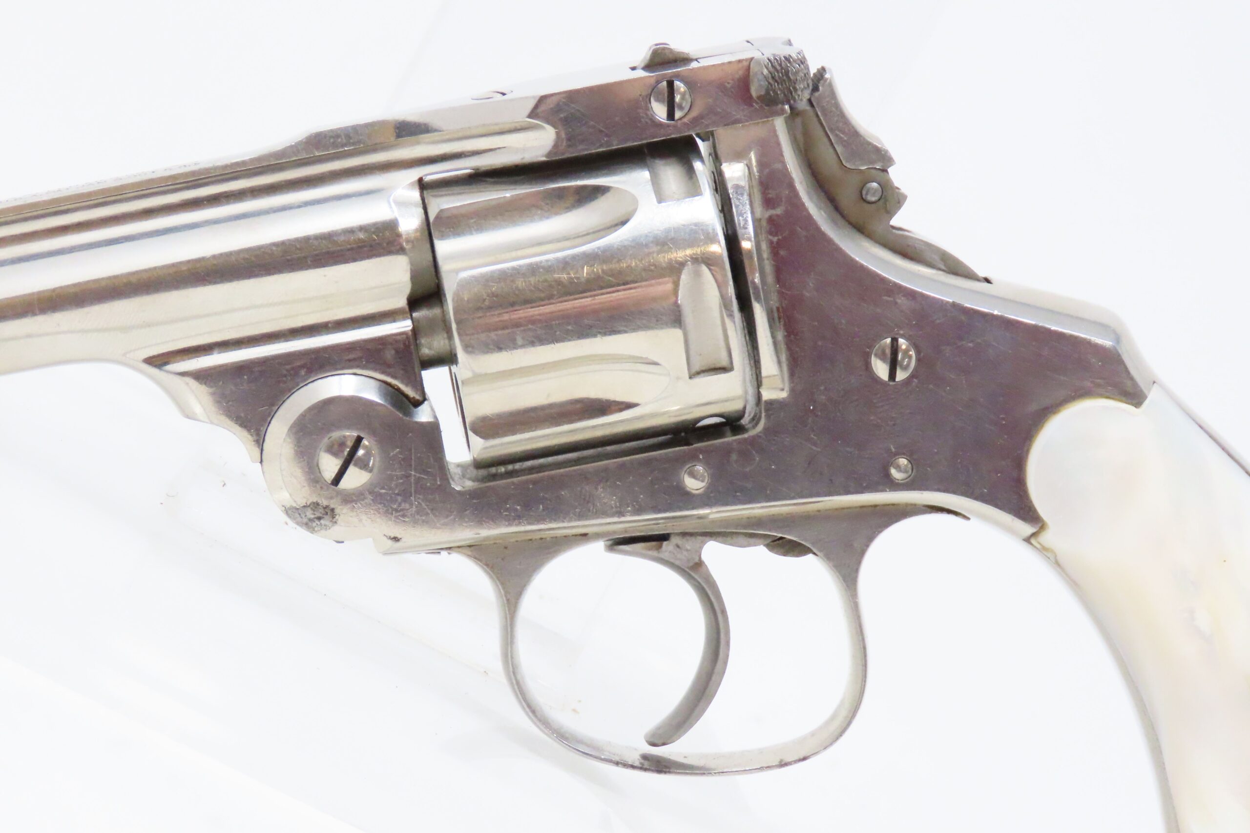 Hopkins & Allen Top Break Folding Hammer Double Action Revolver with ...