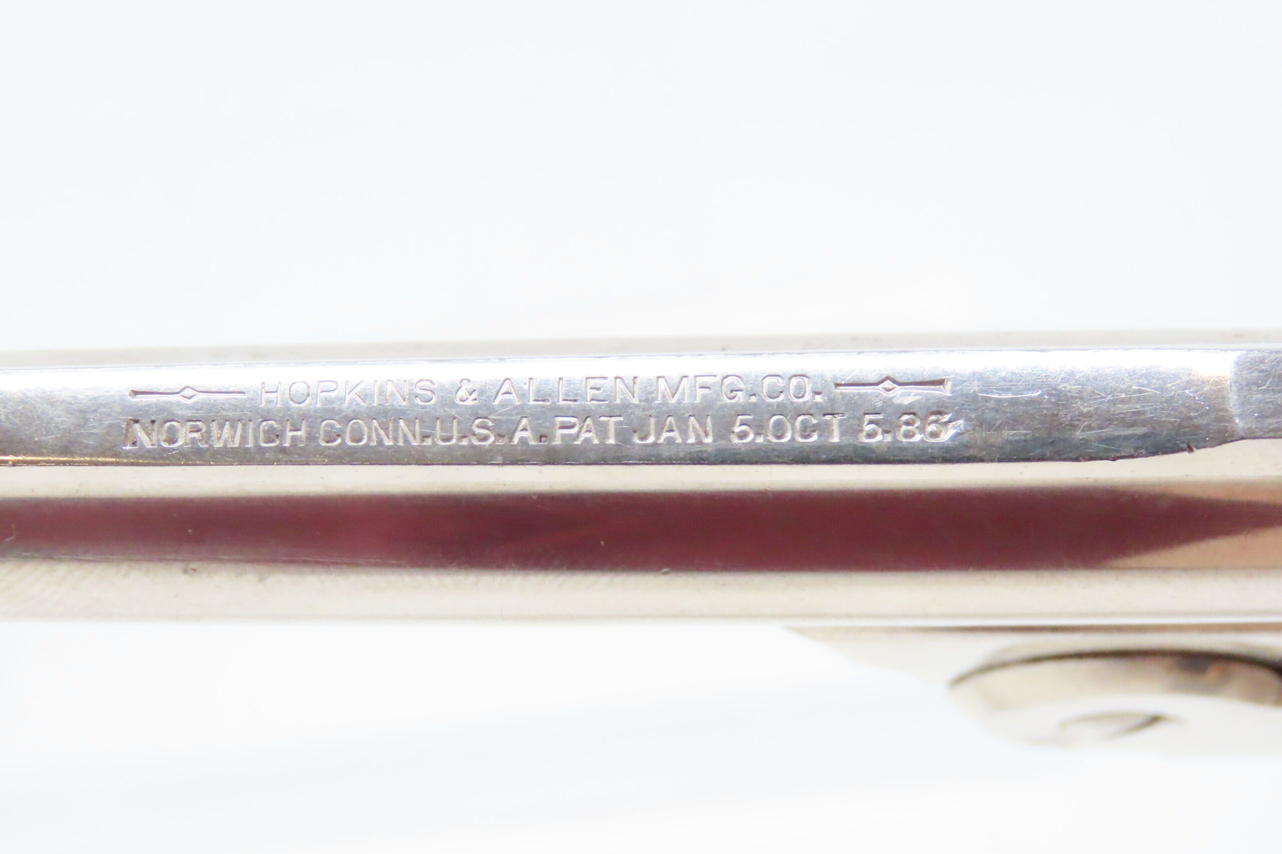 Hopkins & Allen Top Break Folding Hammer Double Action Revolver with ...