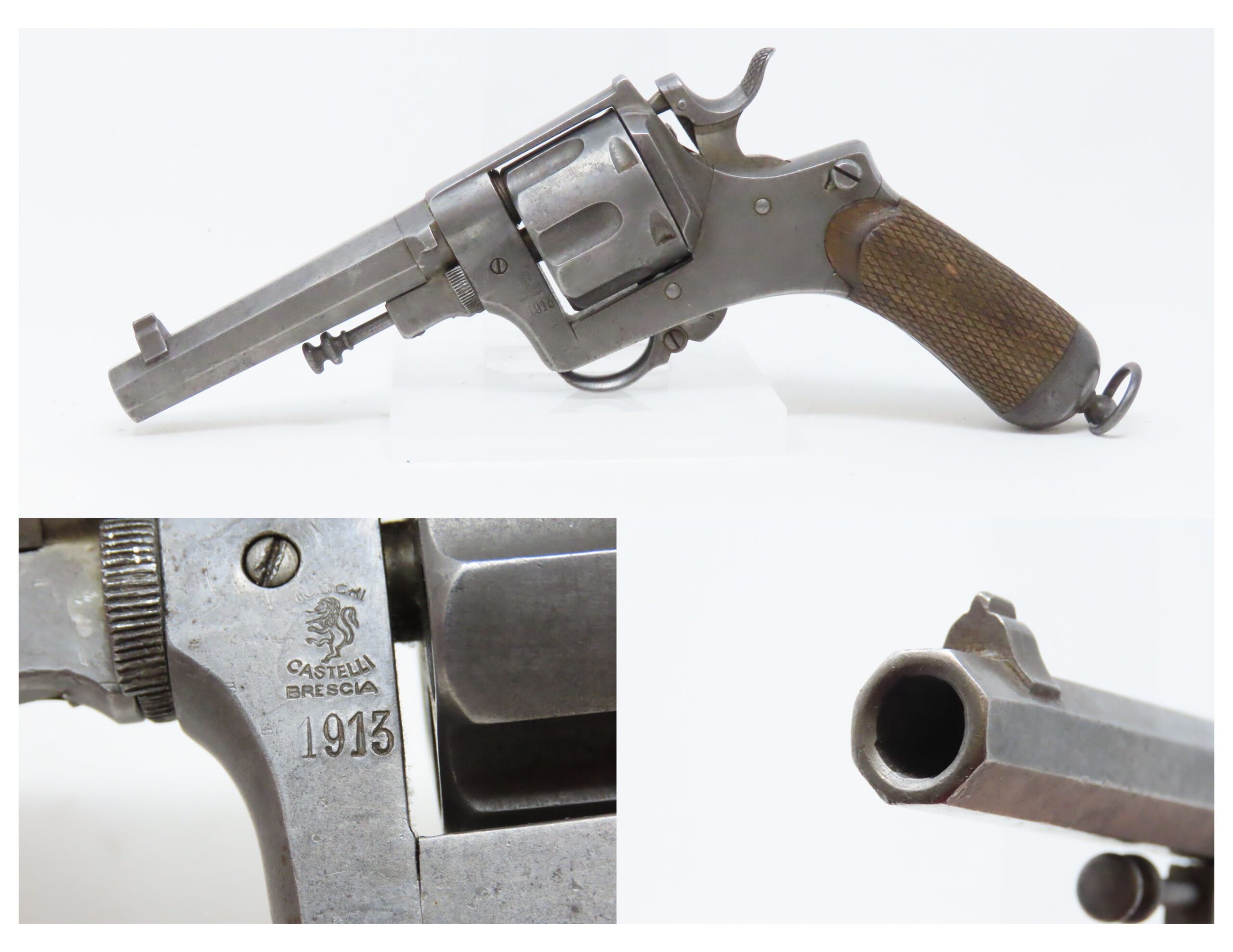 Italian Brescia Model 1889 Bodeo Revolver 1.30 C&RAntique001 | Ancestry ...