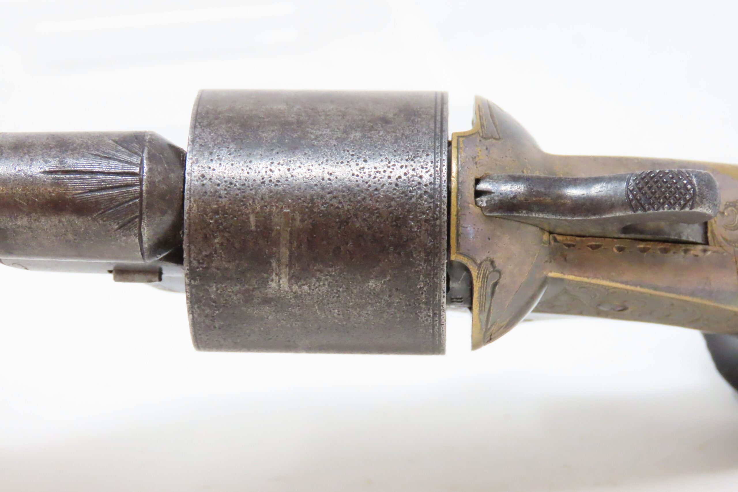 Moore’s Patent Teatfire Spur Trigger Pocket Revolver 1.26 C&RAntique007 ...