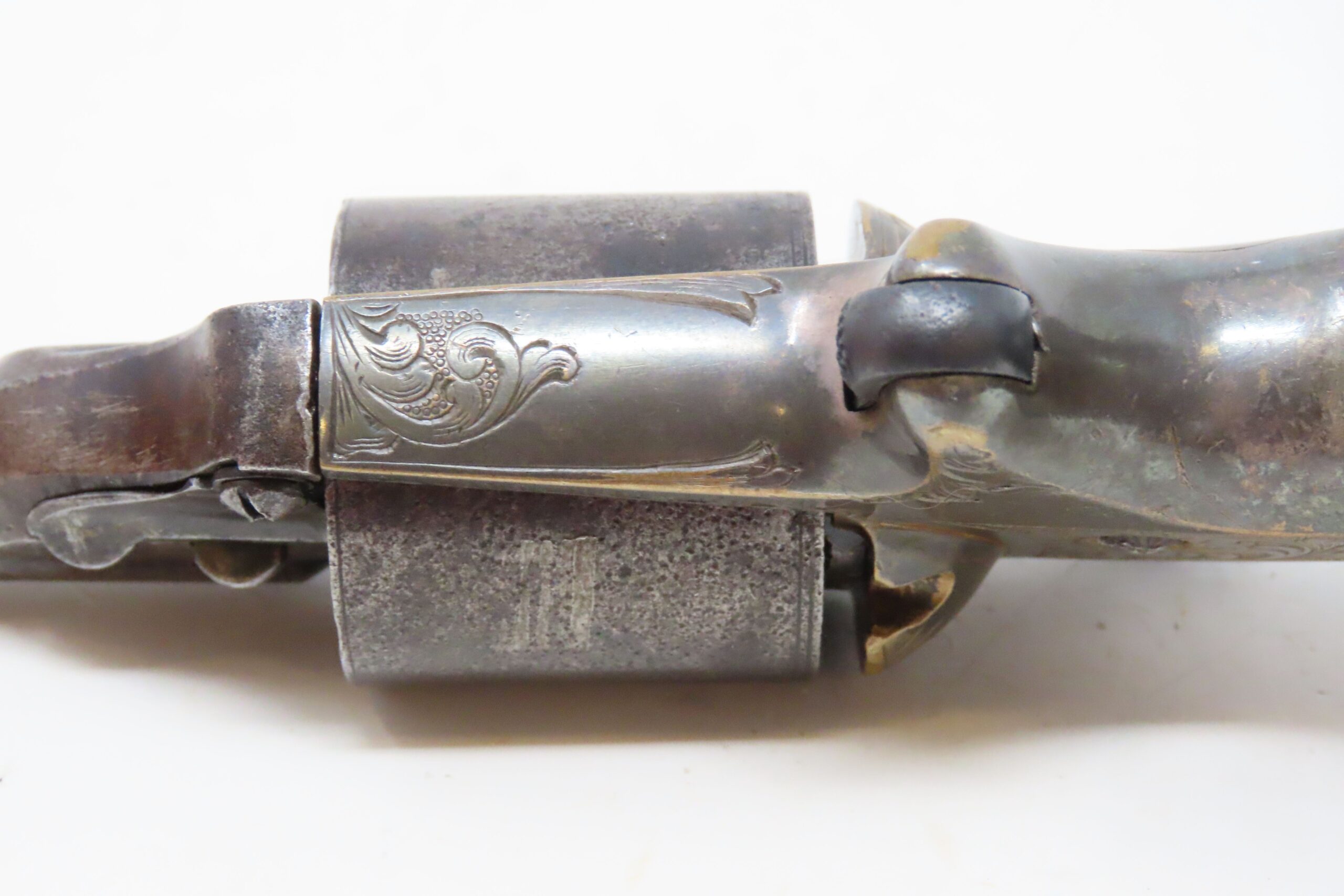 Moore’s Patent Teatfire Spur Trigger Pocket Revolver 1.26 C&RAntique011 ...