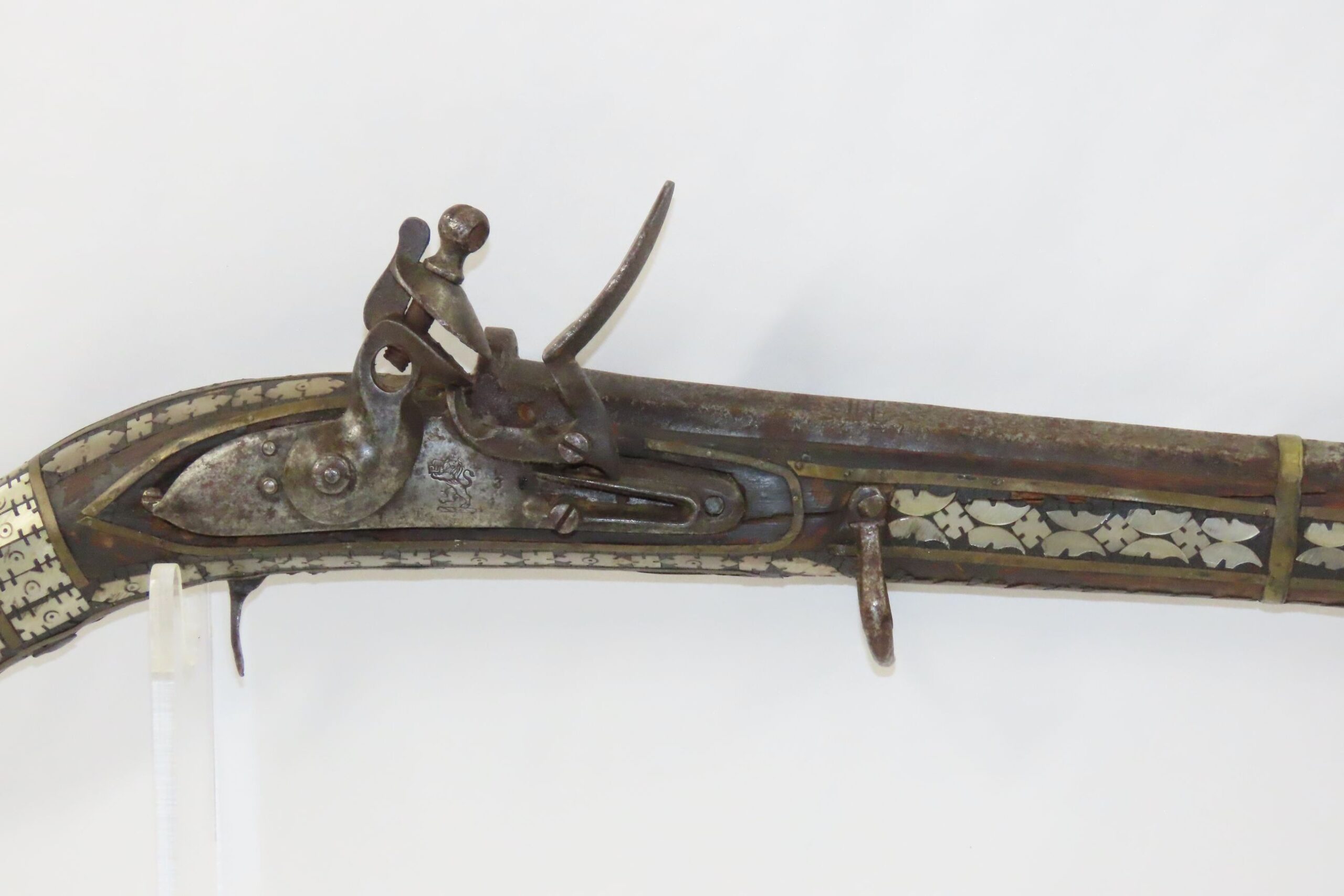 Ornate Afghan Jezail Pattern Flintlock Musket 314 Candrantique004 Ancestry Guns