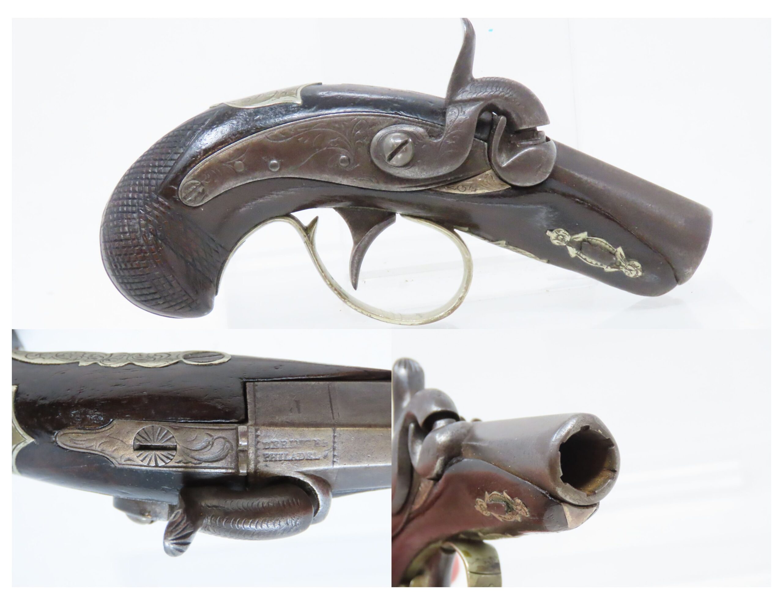 Peanut Deringer Pocket Pistol 1.23 C&RAntique001 | Ancestry Guns