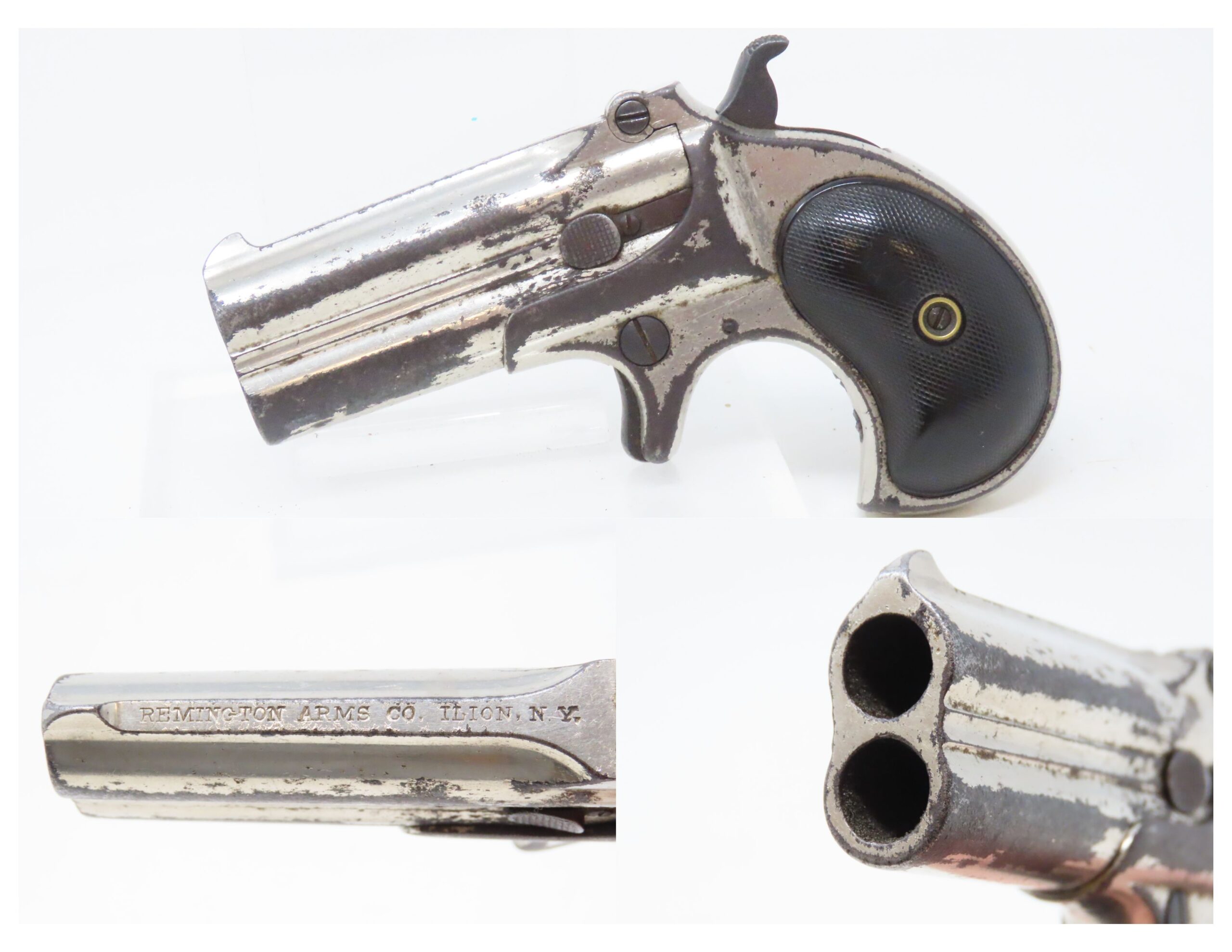 Remington Type II Double Derringer 1.20 C&RAntique001 | Ancestry Guns