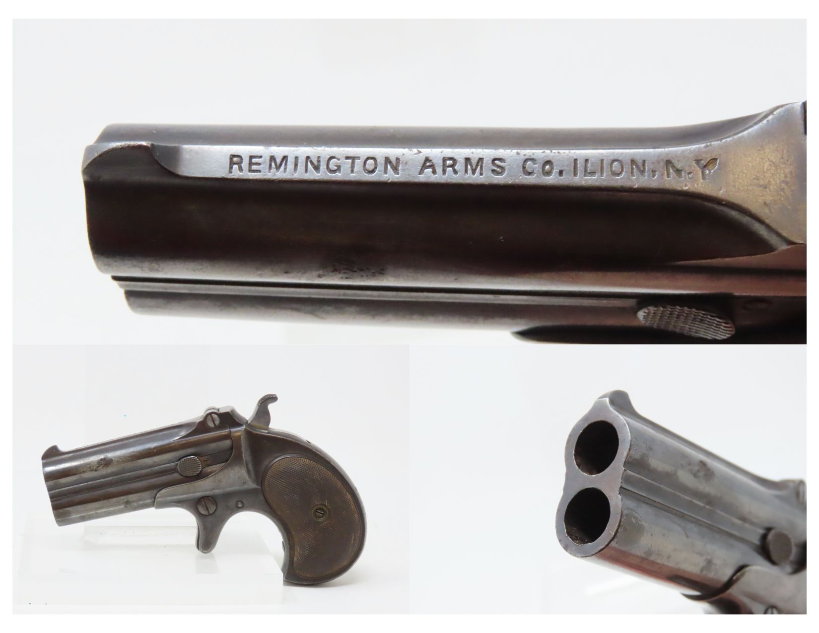 Remington Type II Double Derringer 1.30 C&RAntique001 | Ancestry Guns