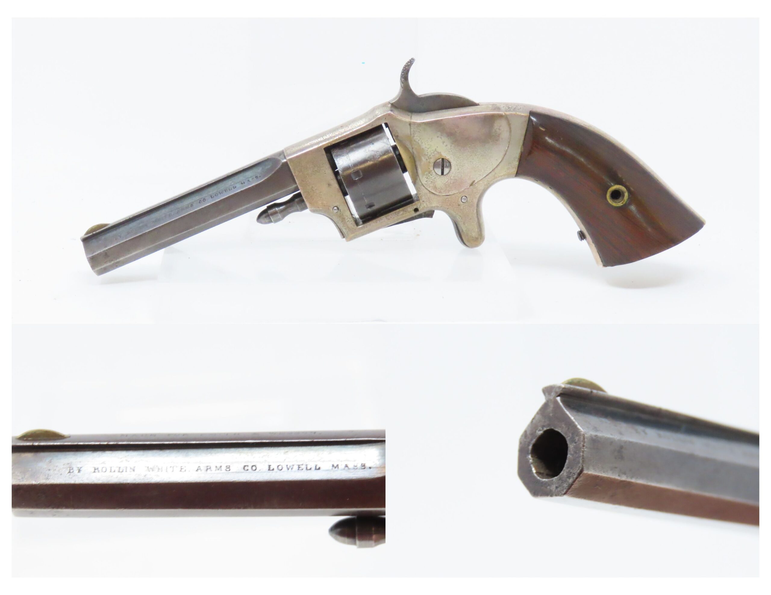 Rollin White Arms Co. Spur Trigger Pocket Revolver Made for Smith ...