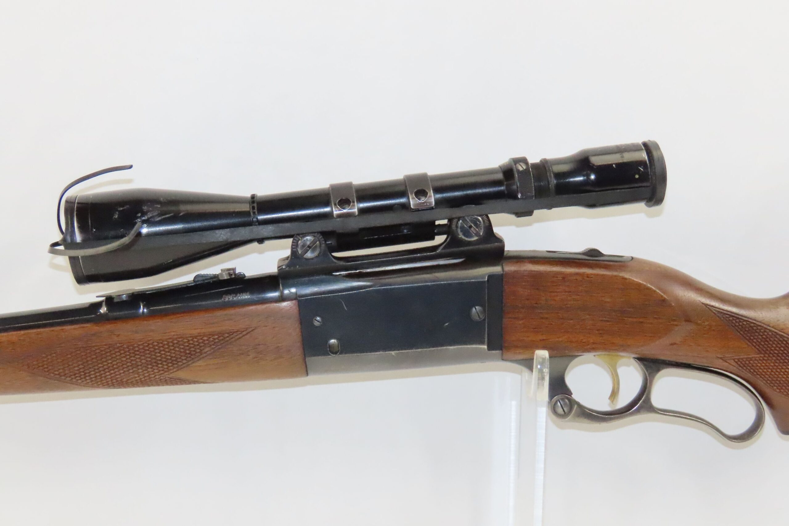 Savage Model 99 Rifle with Scope 3.14 C&RAntique004 | Ancestry Guns