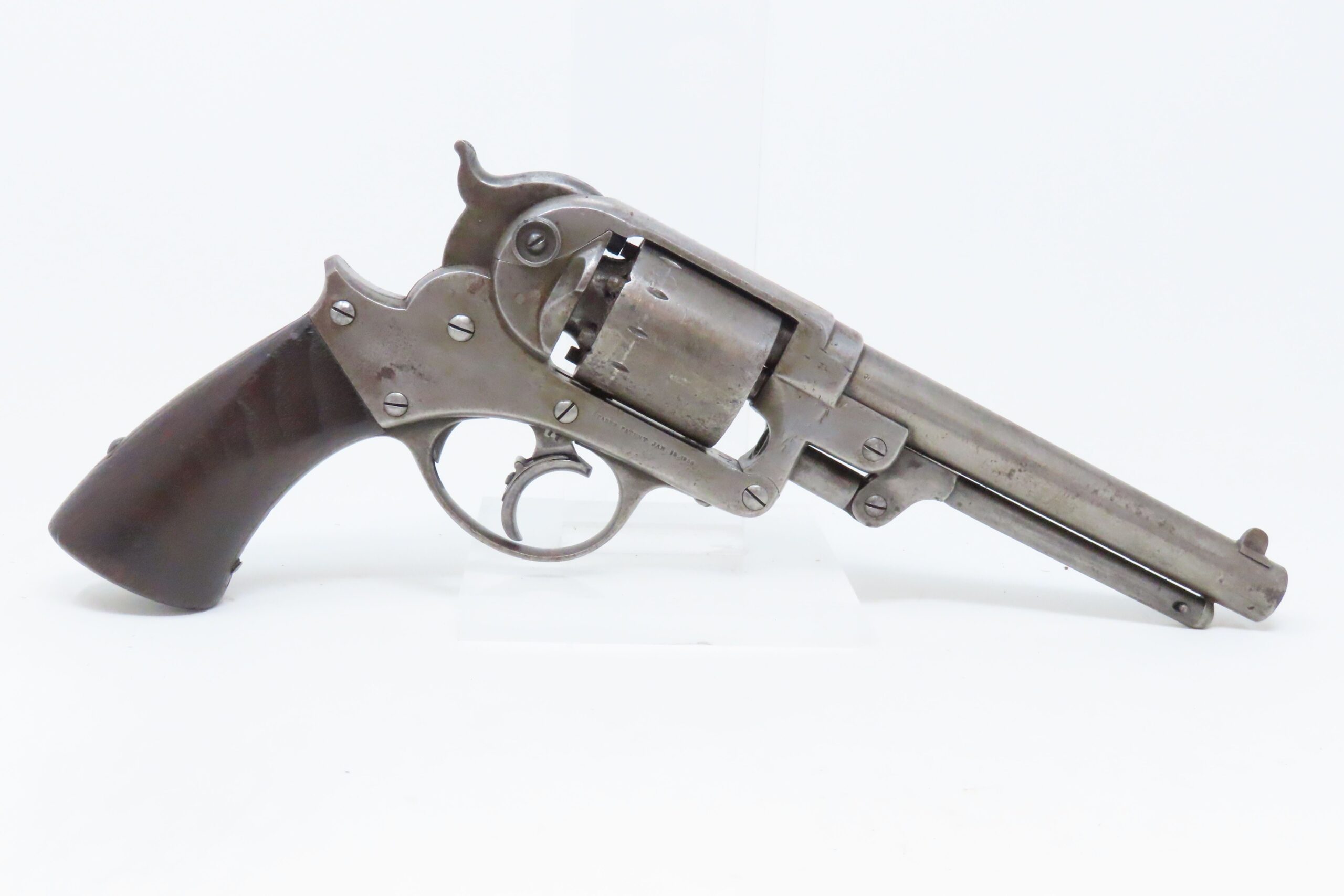 Scarce U.S. Starr Model 1858 Navy Double Action Revolver with Holster 1 ...