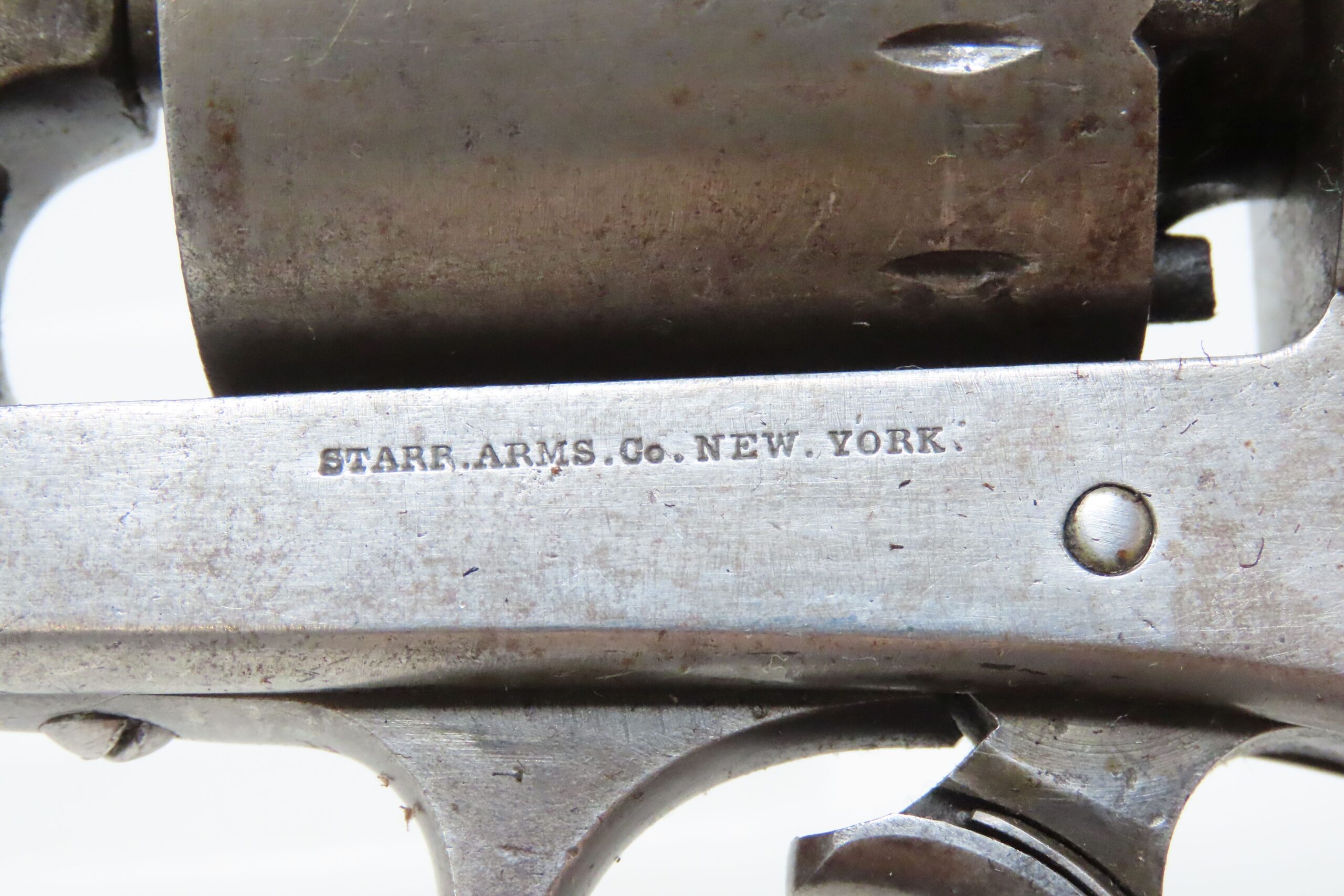 Scarce U.S. Starr Model 1858 Navy Double Action Revolver with Holster 1 ...