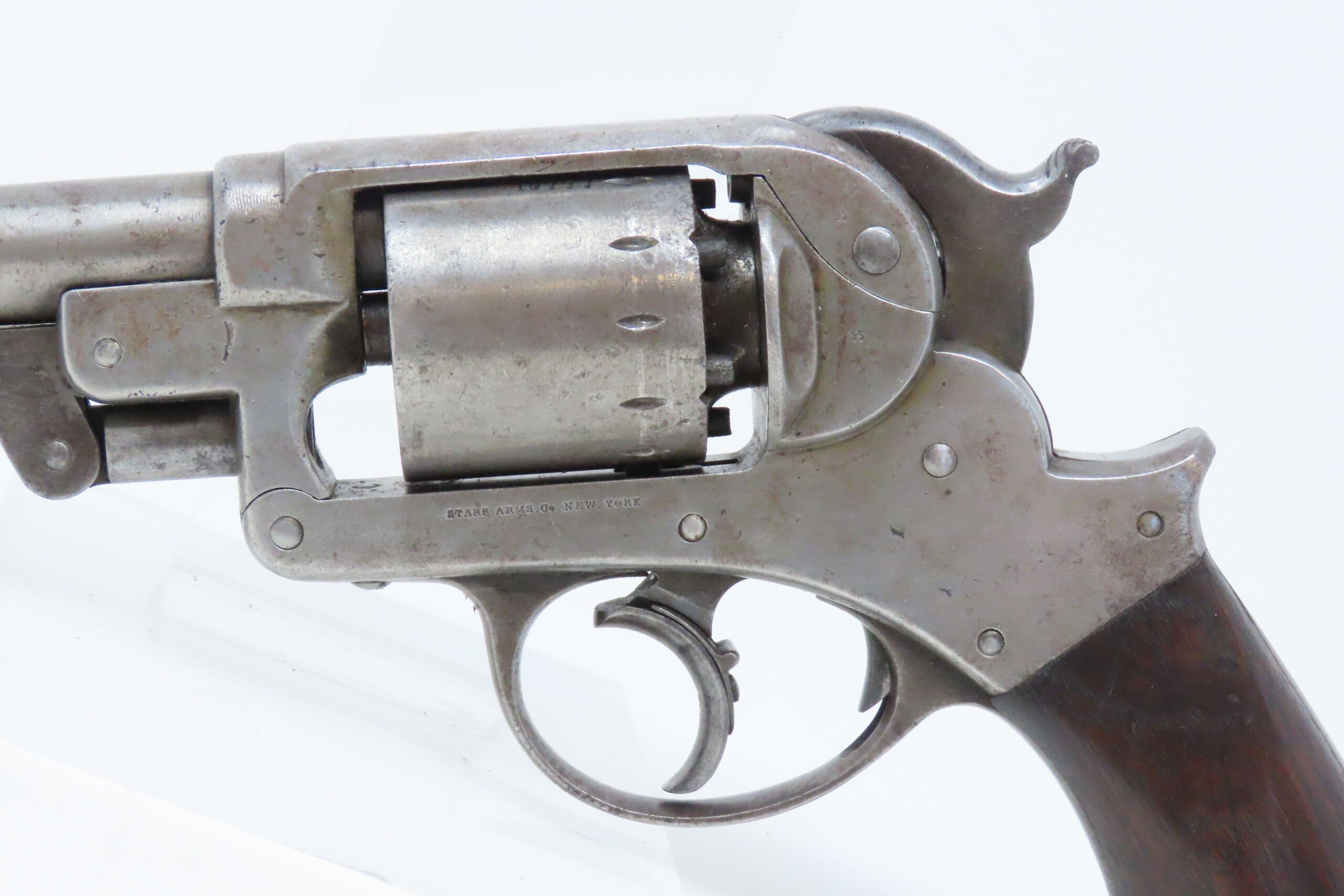 Scarce U.S. Starr Model 1858 Navy Double Action Revolver with Holster 1 ...