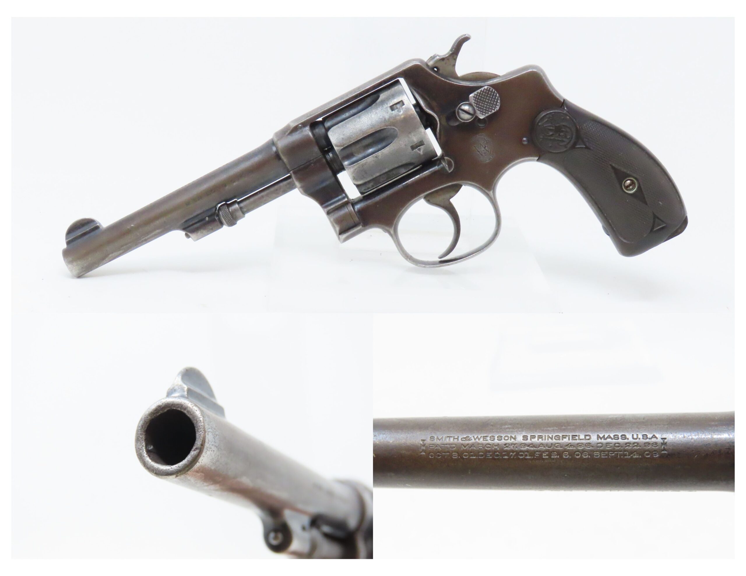 Smith & Wesson .32 Hand Ejector Model of 1903 Fifth Change Revolver 1. ...