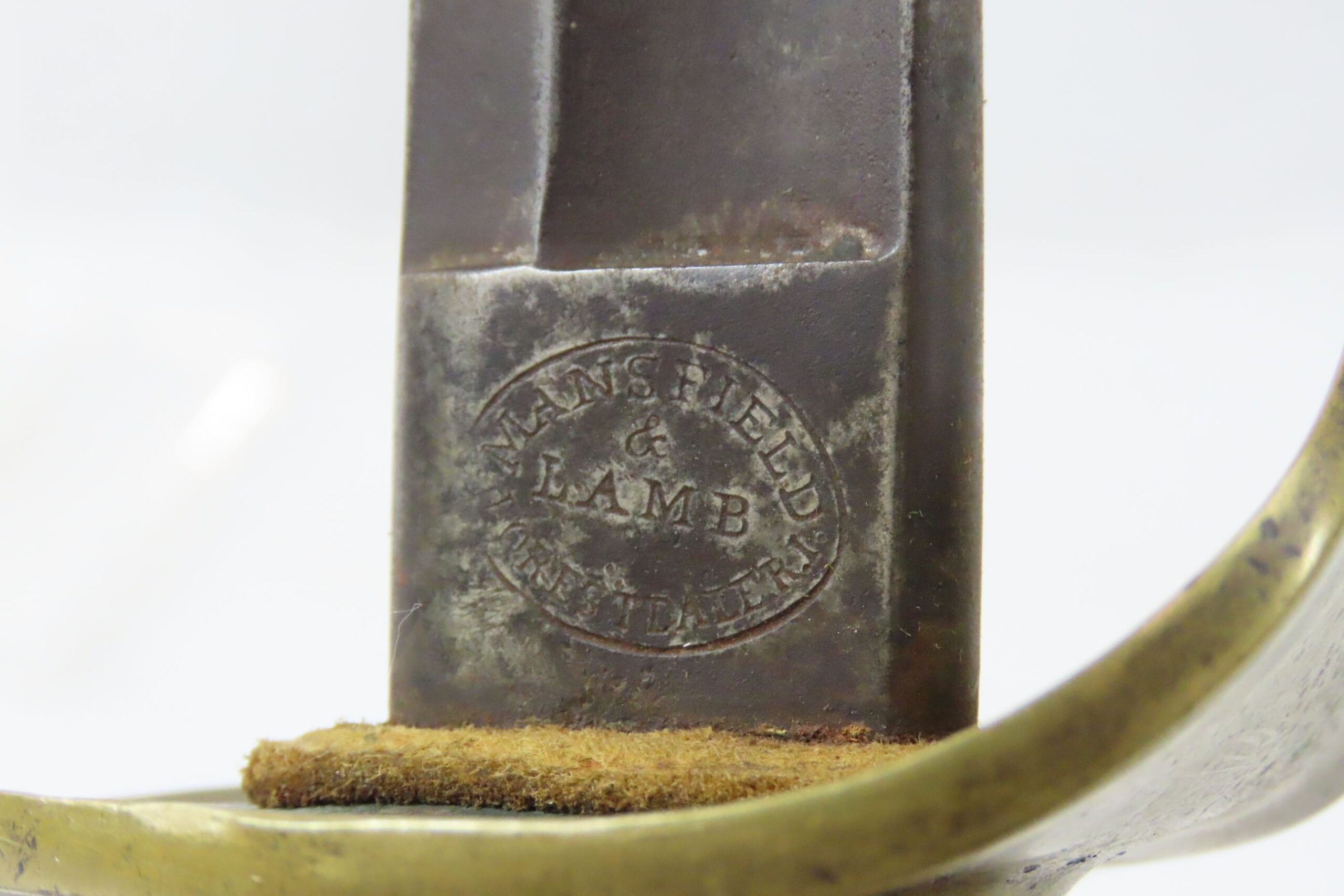 U.S. Mansfield & Lamb Model 1860 Light Cavalry Sword with Scabbard 2.9 ...