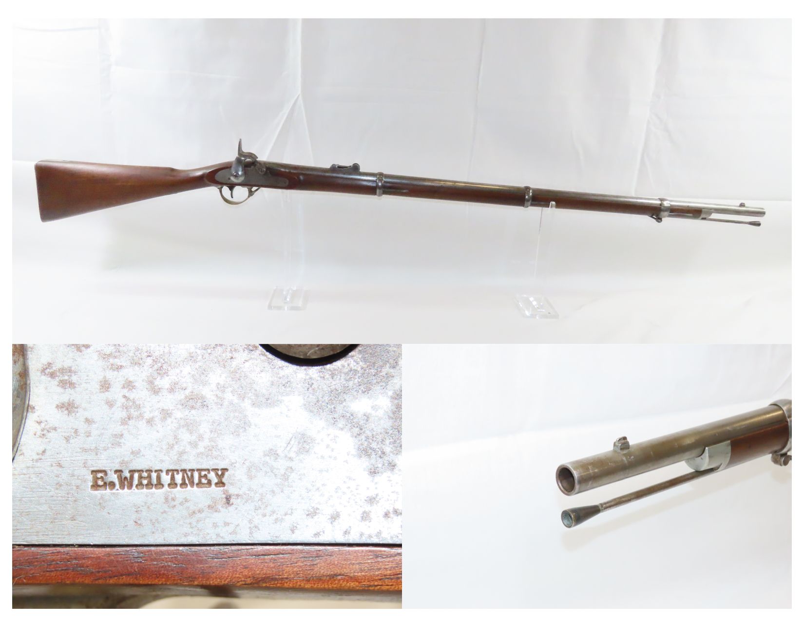 Whitney Rifle Musket 11.16 C&RAntique001 | Ancestry Guns