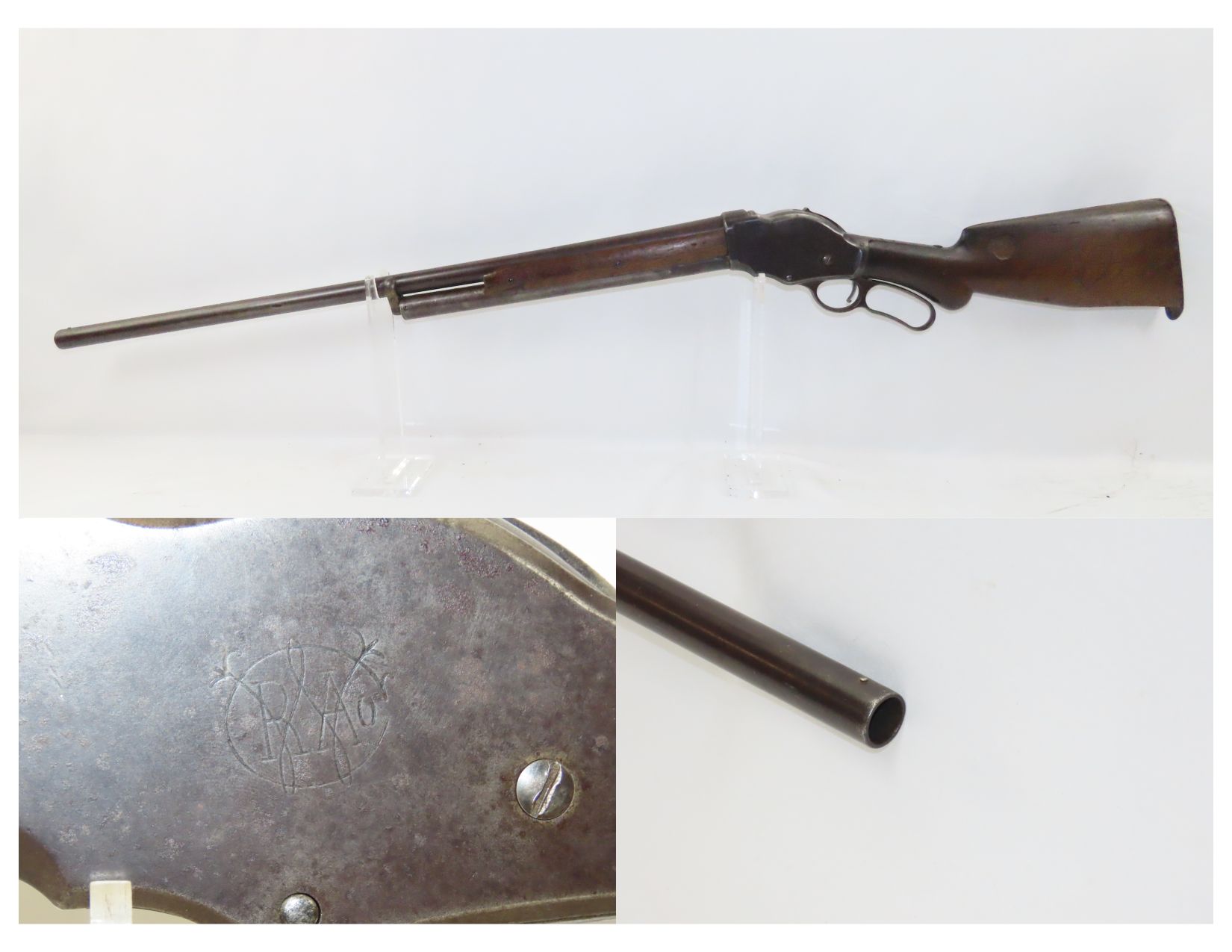 Winchester Model 1887 Lever Action Shotgun 3.14 C&RAntique001 ...