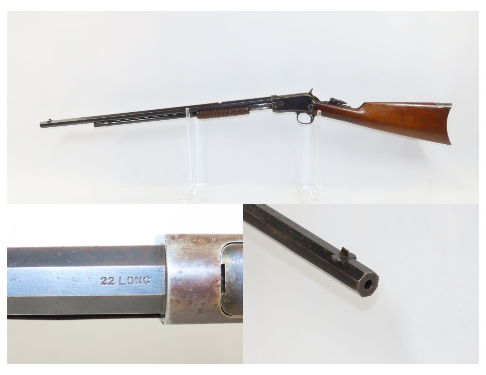 Winchester Model 1890 Slide Action Rifle 2.15 C&RAntique001 | Ancestry Guns