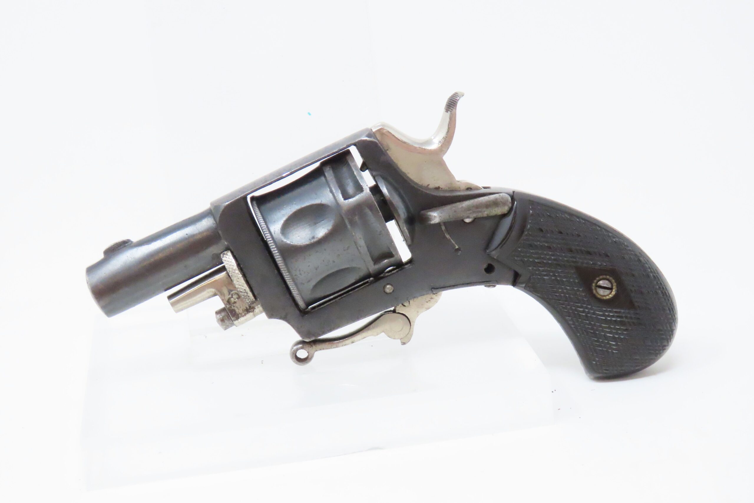german folding trigger double action pocket revolver 1.17 C&RAntique002 ...