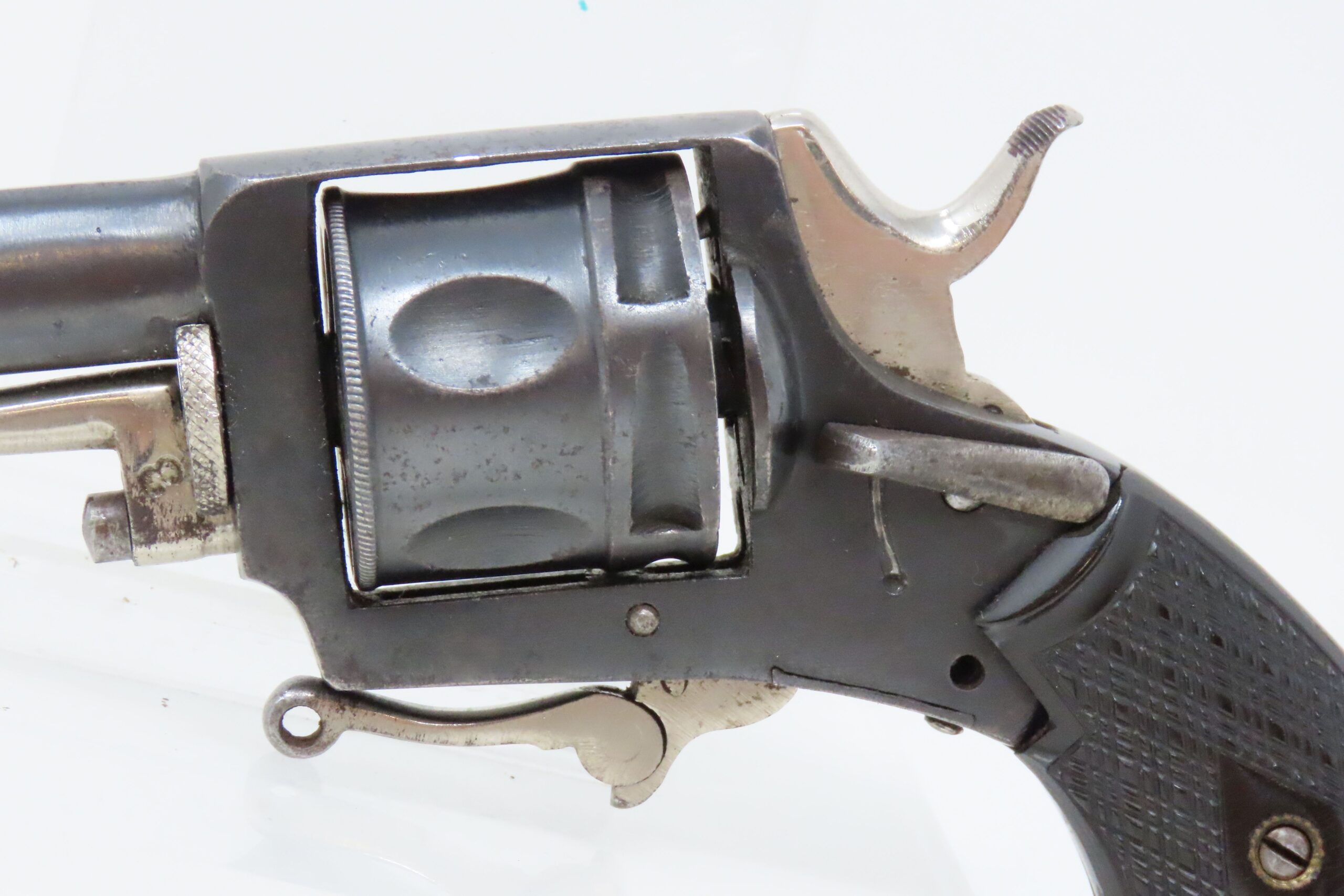 german folding trigger double action pocket revolver 1.17 C&RAntique004 ...