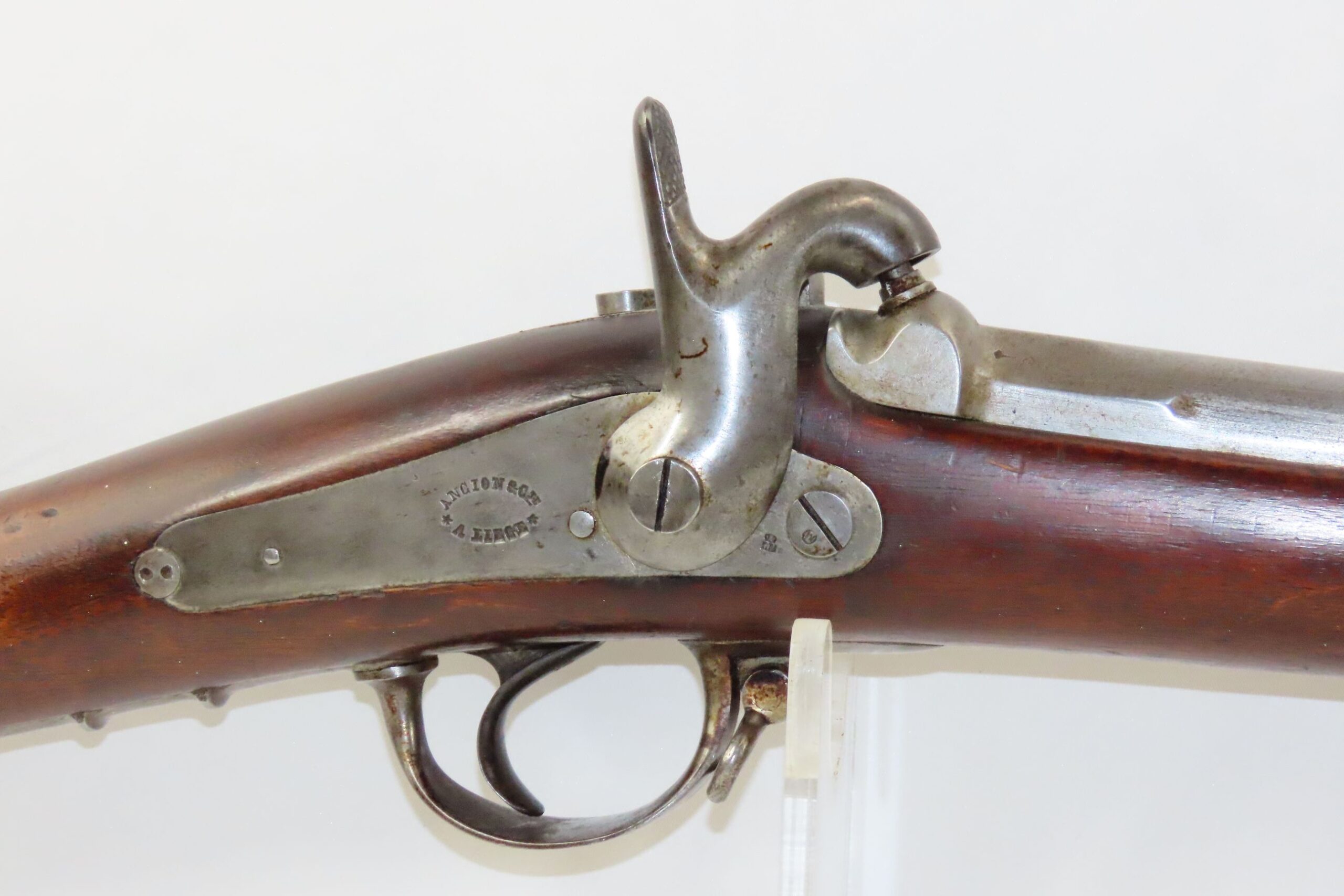 Ancion & Cie. French Model 1842 Style Rifle Musket with Bayonet 3.21 C ...