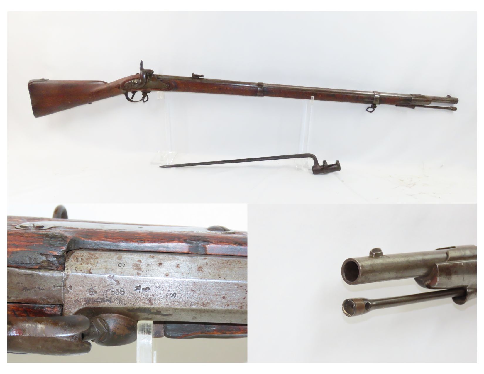 Austrian Lorenz Model 1854 Rifle Musket 4.12 C&RAntique001 | Ancestry Guns