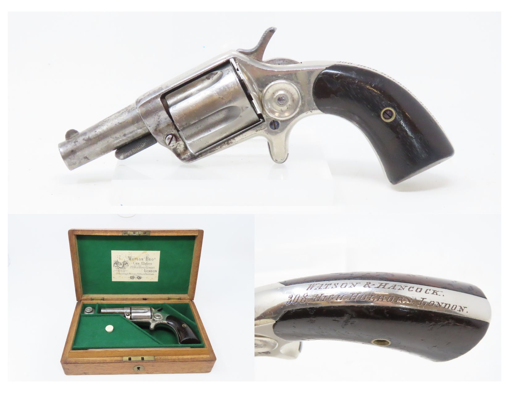 1884 CASED Antique COLT “NEW HOUSE” Model .38 Caliber SPUR TRIGGER ...